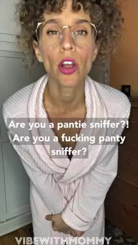 The pantie sniffer gets a whiff, he gets a stiff, from that whiff. [f] milf | Scrolller