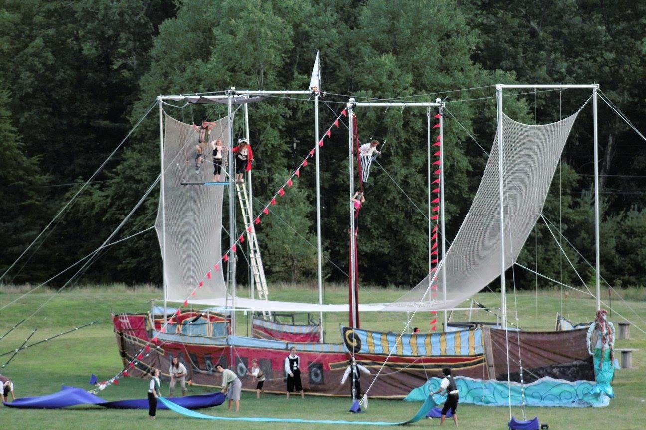 The time we dressed the rig up as a pirate ship for Peter Pan | Scrolller