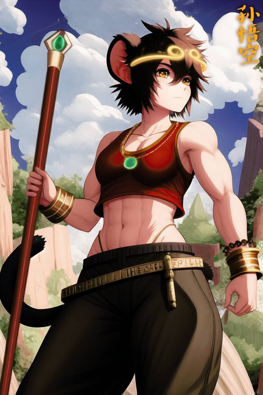 "They call her...Sun Wukong." (AI) | Scrolller