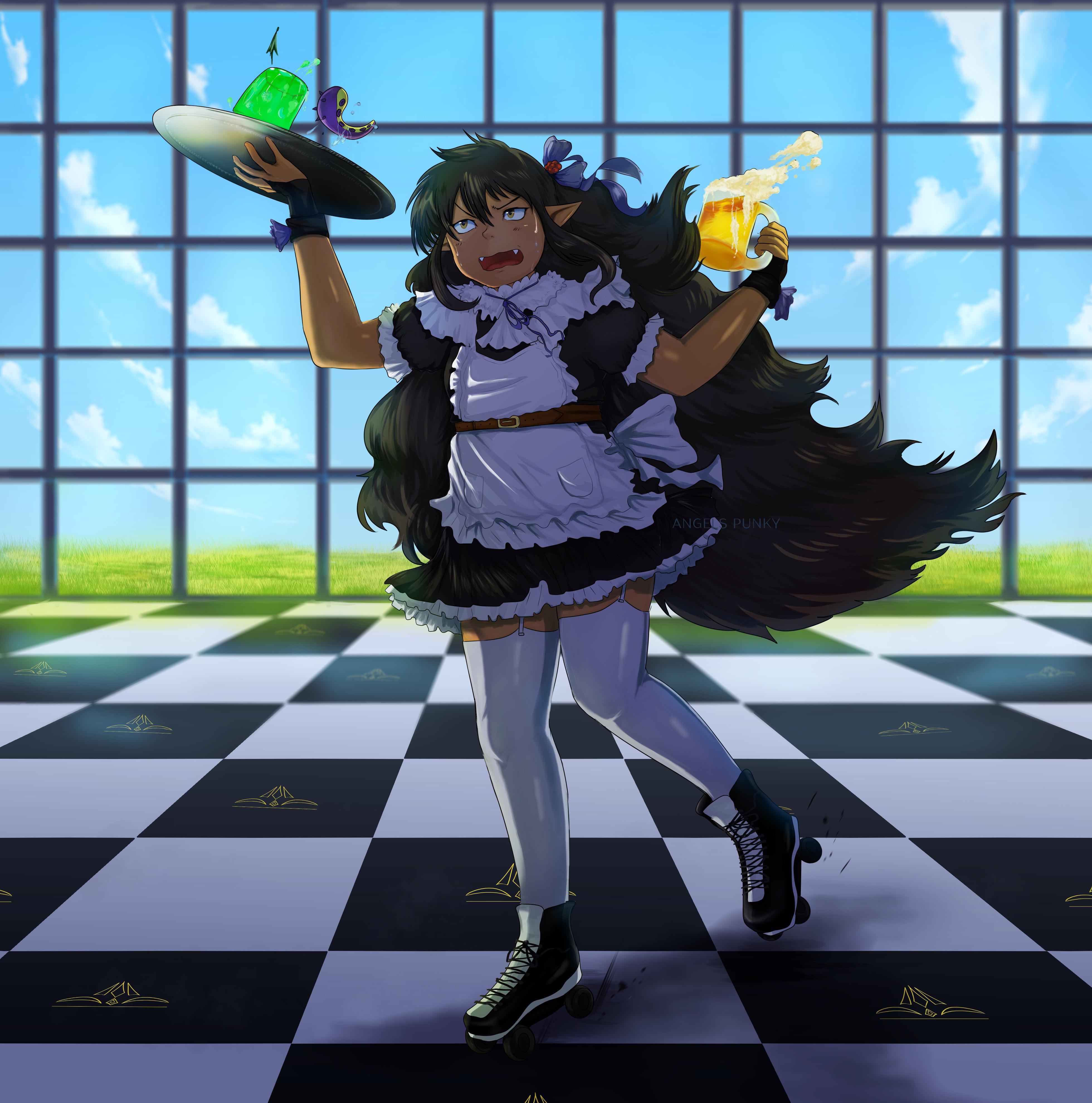 Thick elf in maid dress | Scrolller