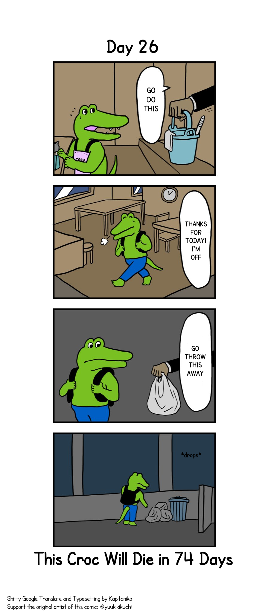 This croc will die | Scrolller