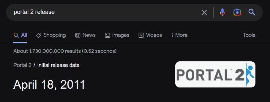 This day in history: Portal 2 is released. | Scrolller