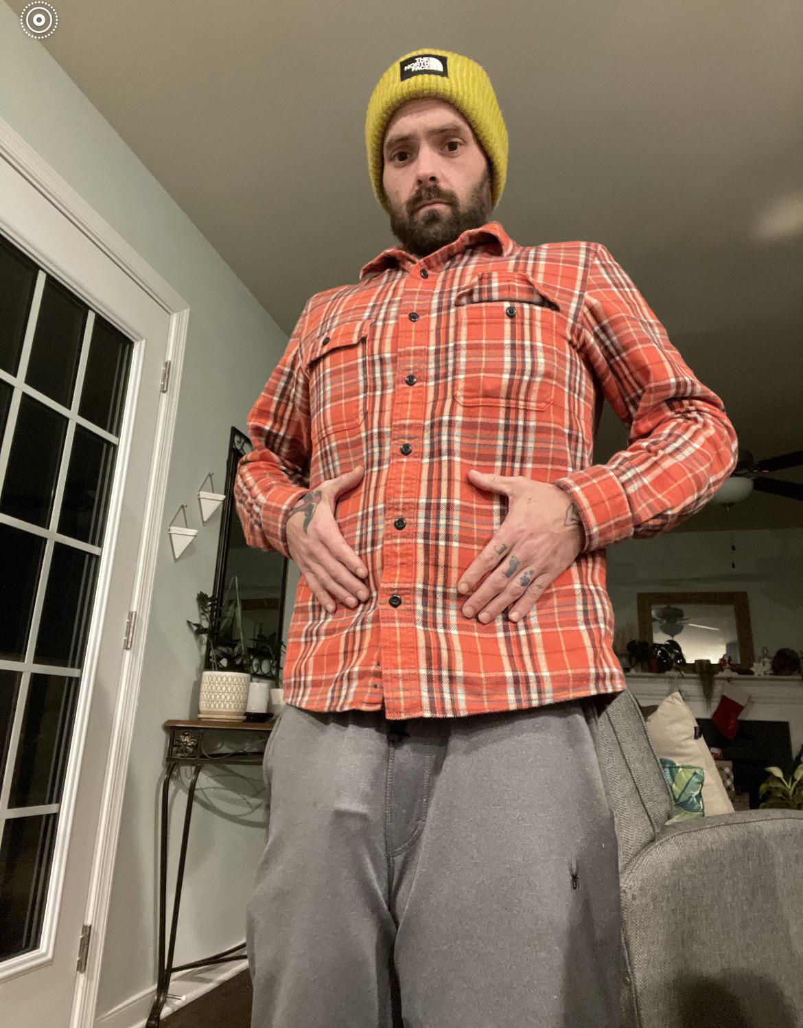 This flannel makes me look chubby | Scrolller