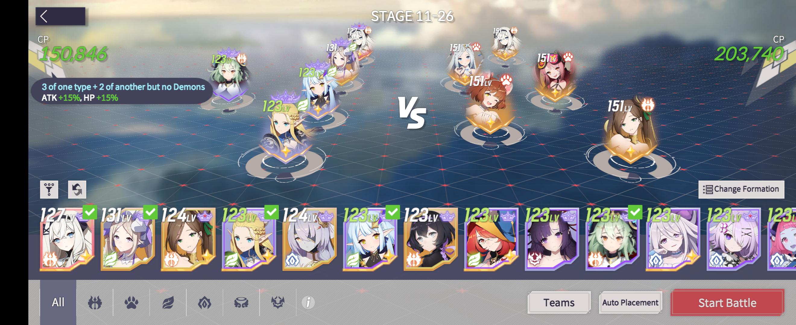 This is the comp and placement I used to beat 11-25. Took multiple tries. Trying to help the ...