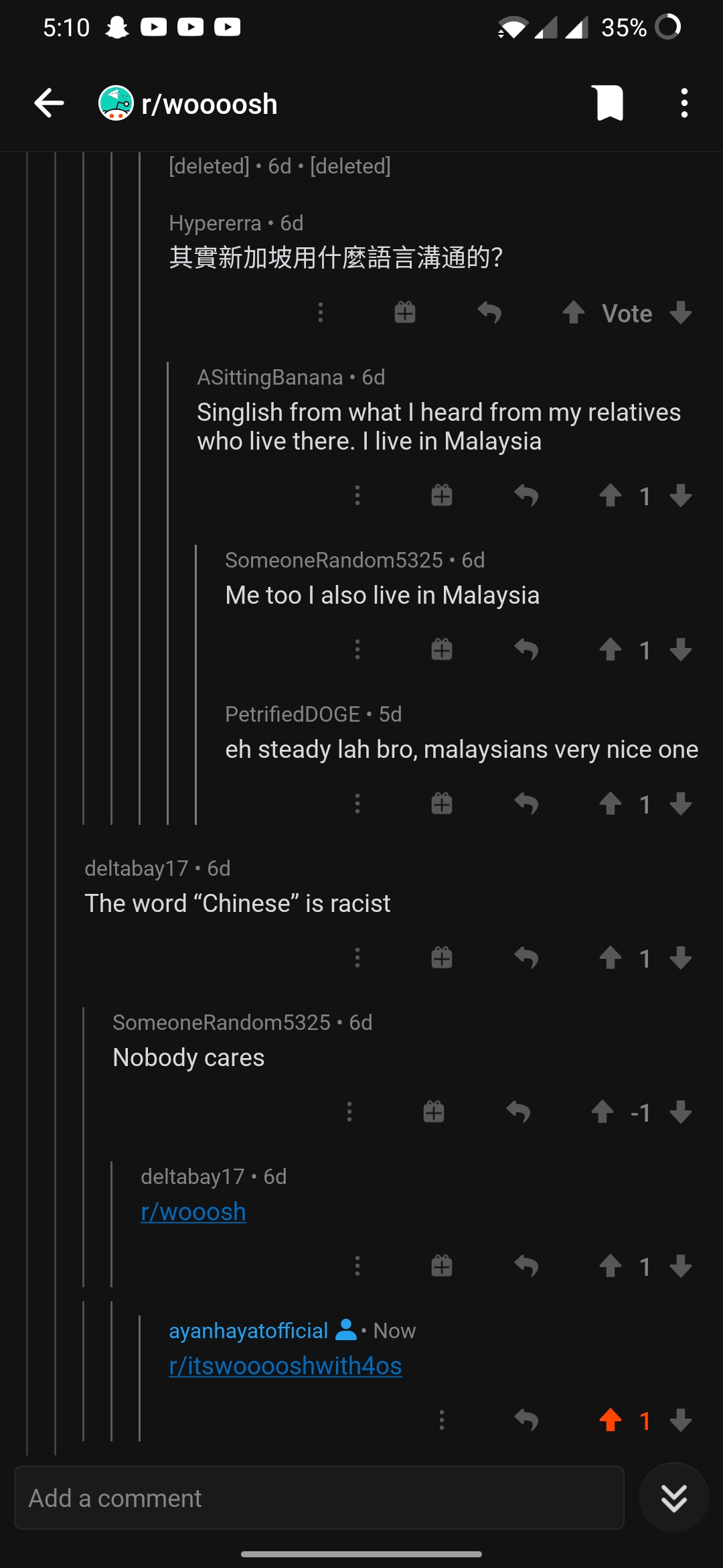 This was literally on r/woooosh | Scrolller