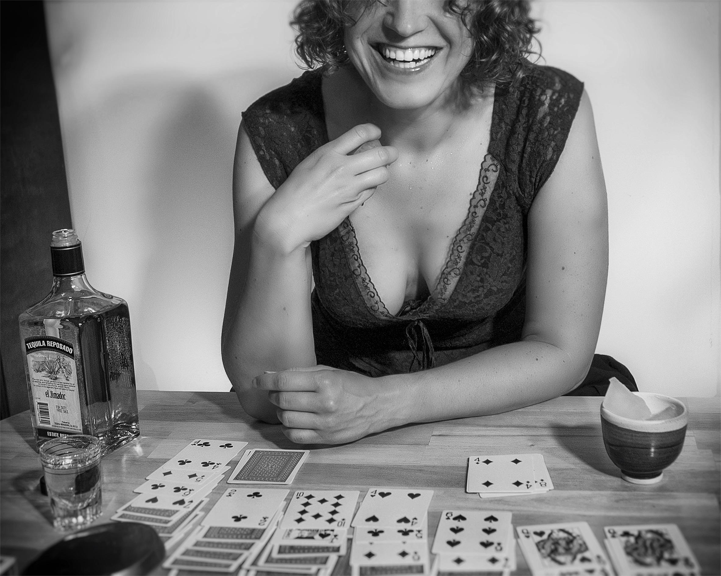 throwback to a tequila and cards day that was so hot…Iris mesmerized us all by melting ice cubes ...