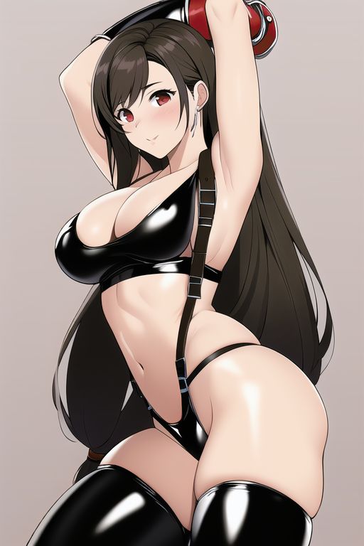 Tifa Lockhart (Generated using Novel AI) | Scrolller