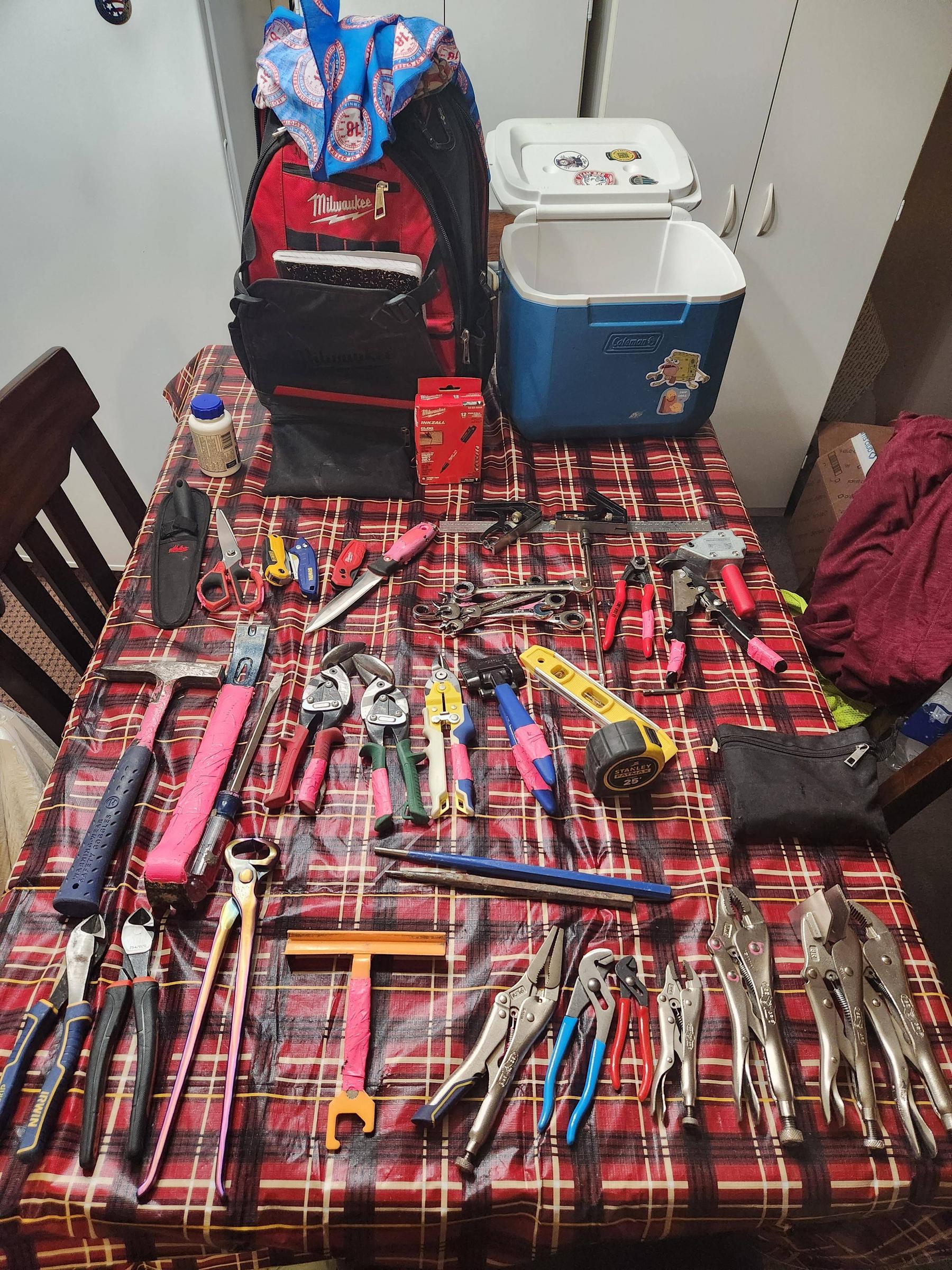 Tin Knocker Apprentice bag dump | Scrolller