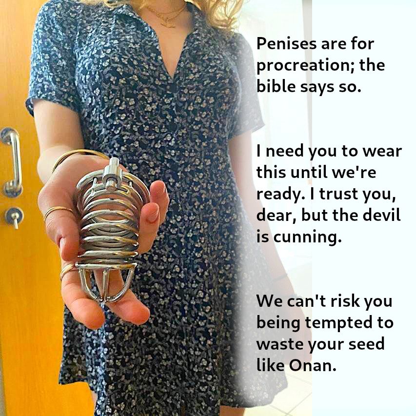 Traditional household (chastity, femdom) | Scrolller