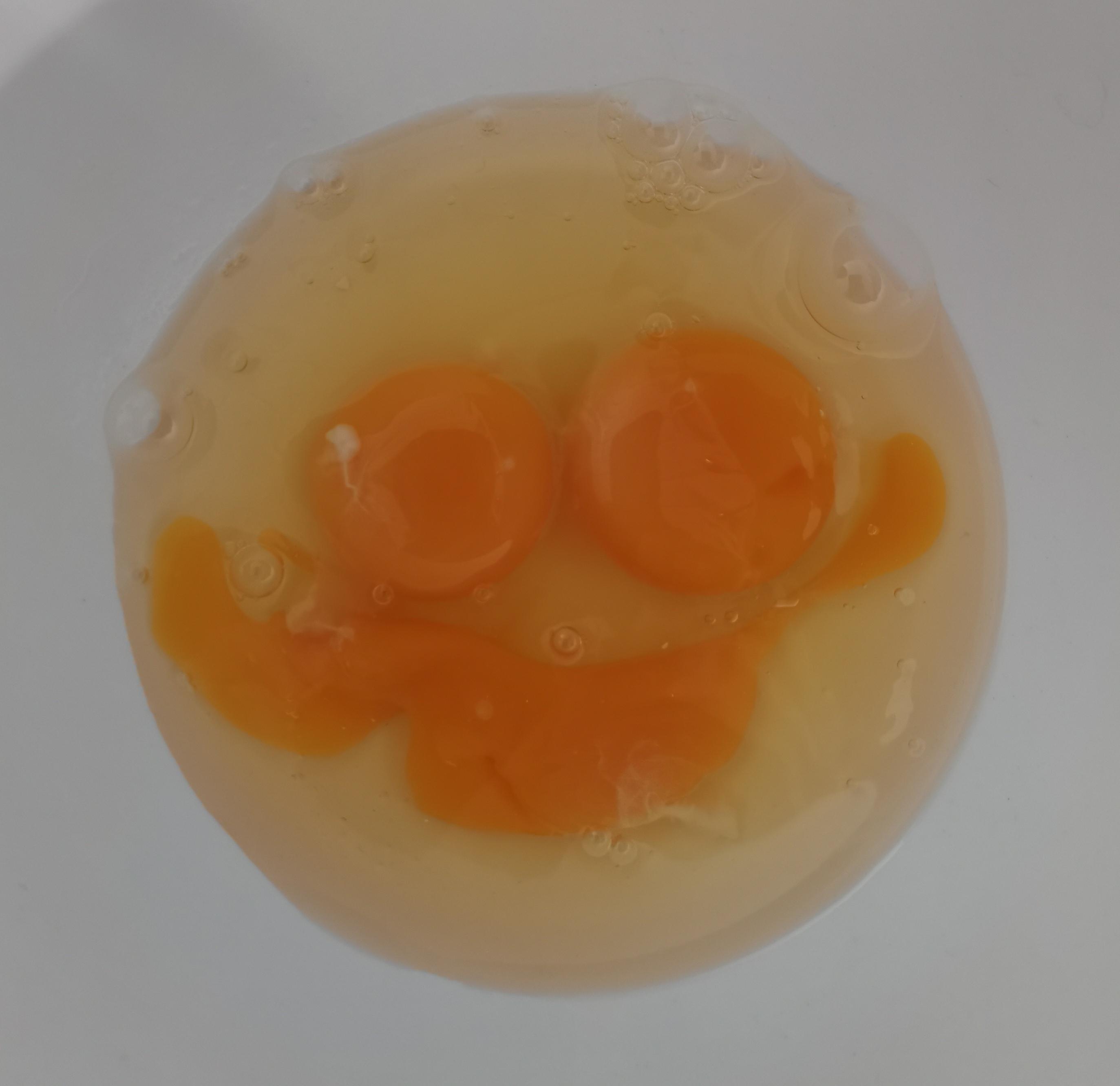 Trying To keep all the yolks intact... oh Well. | Scrolller