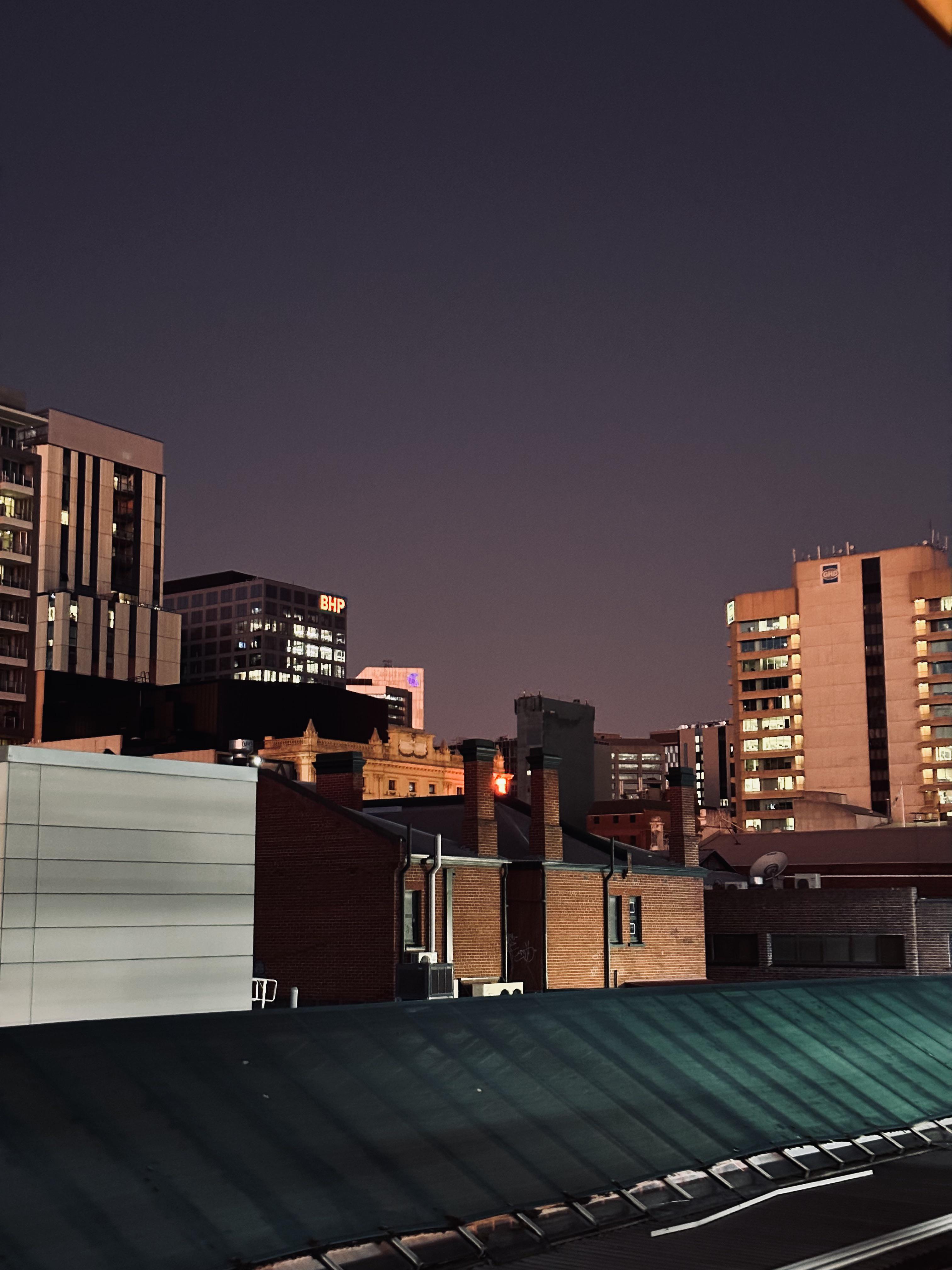 Twilight and city lights | Scrolller