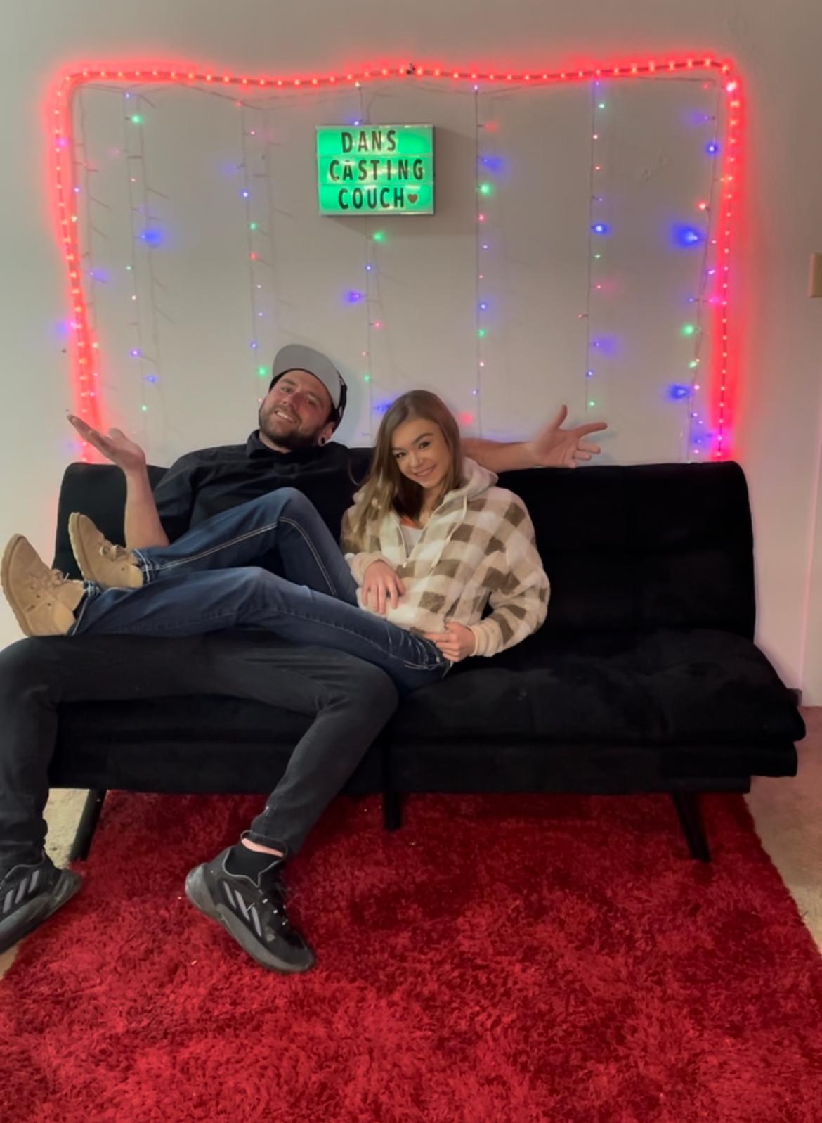 Casting Couch With Cute Teenybopper ️ Scrolller