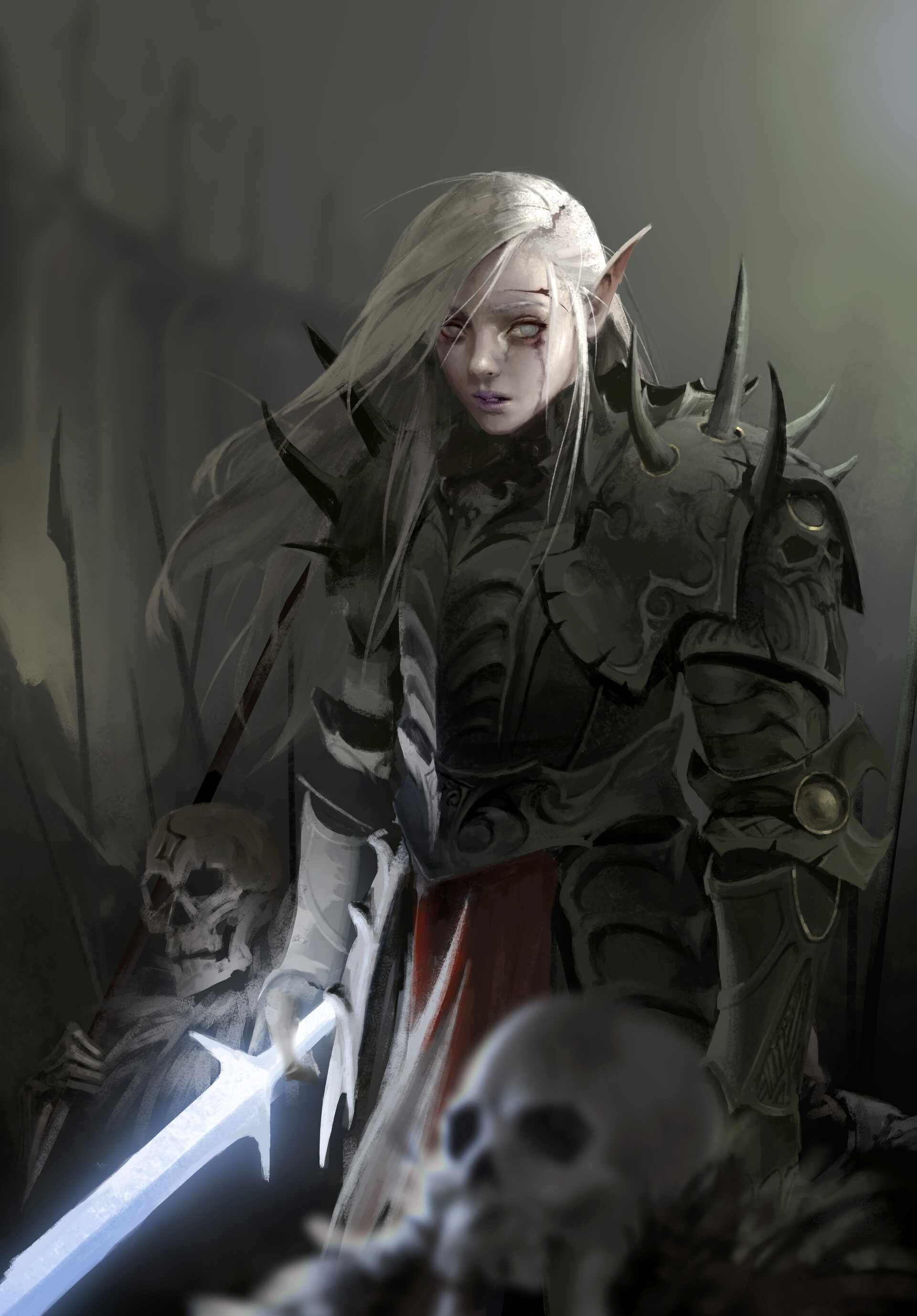 Undead elf by Bangku An | Scrolller