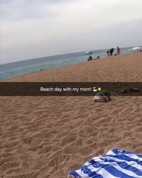 Unexpected turn of events during a mother and son beach trip | Scrolller