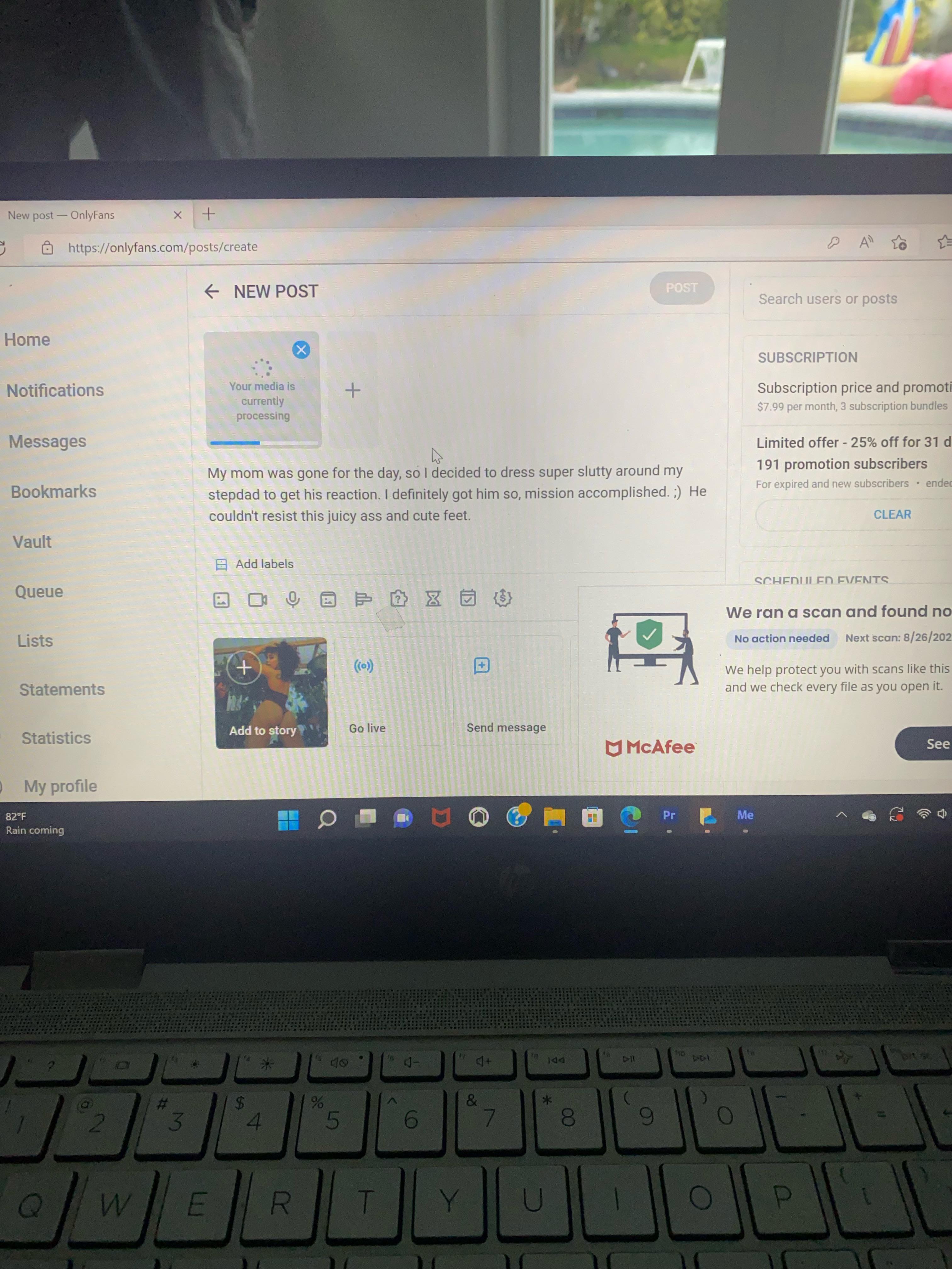 Uploading new content on onlyfans 😉 | Scrolller