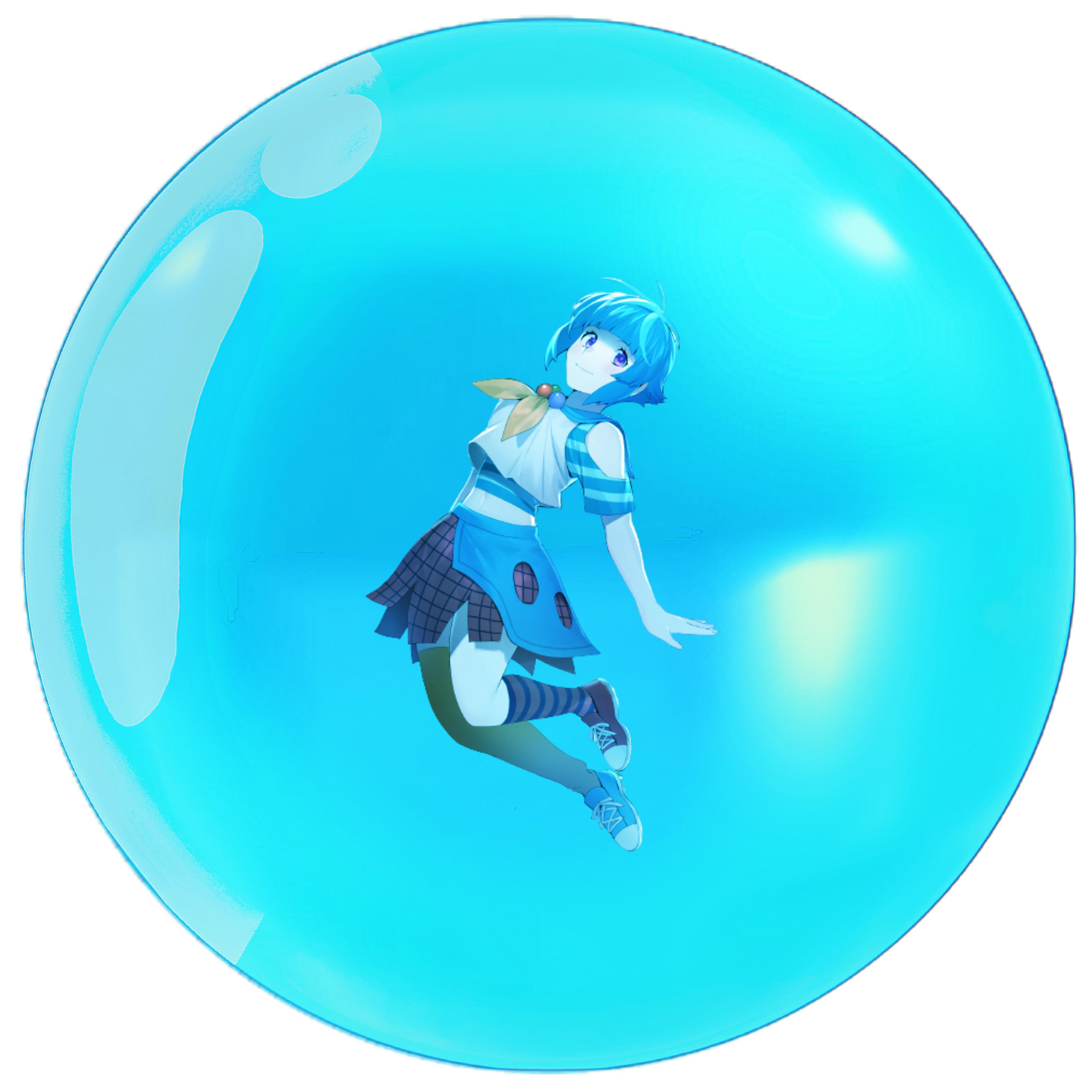 Uta in a bubble | Scrolller