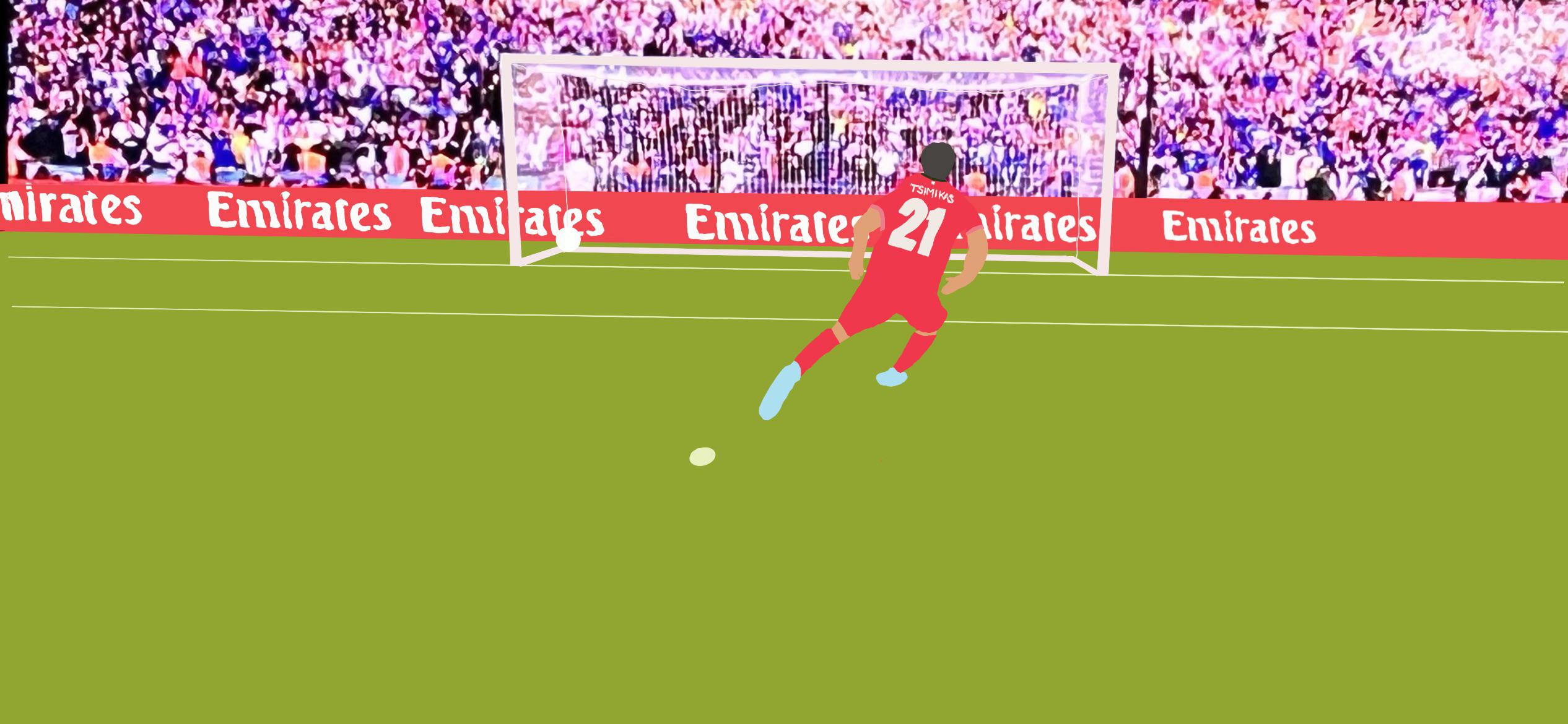 Very quick jot of Tsimikas scoring the winner | Scrolller