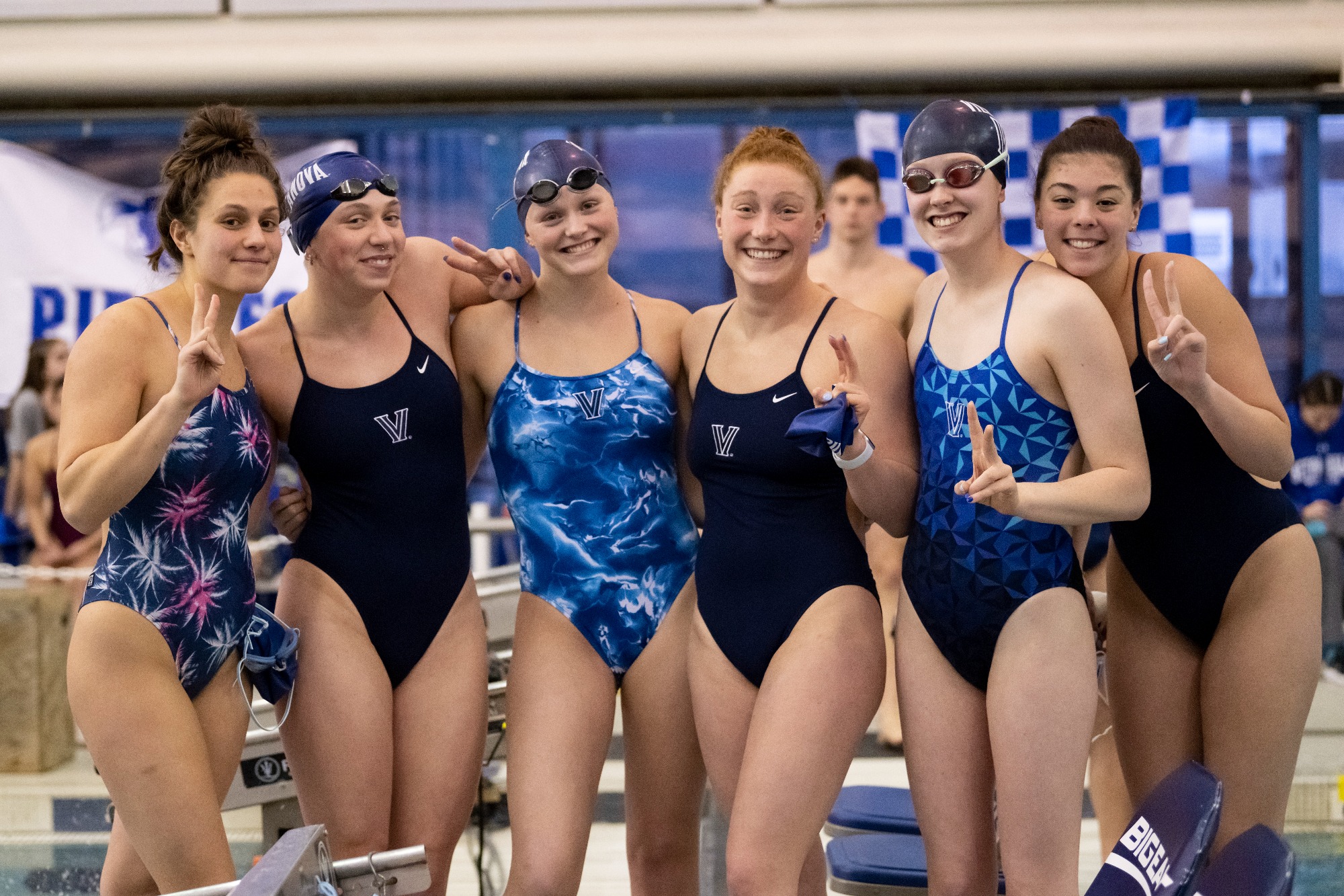 Villanova swimmers all smiles | Scrolller