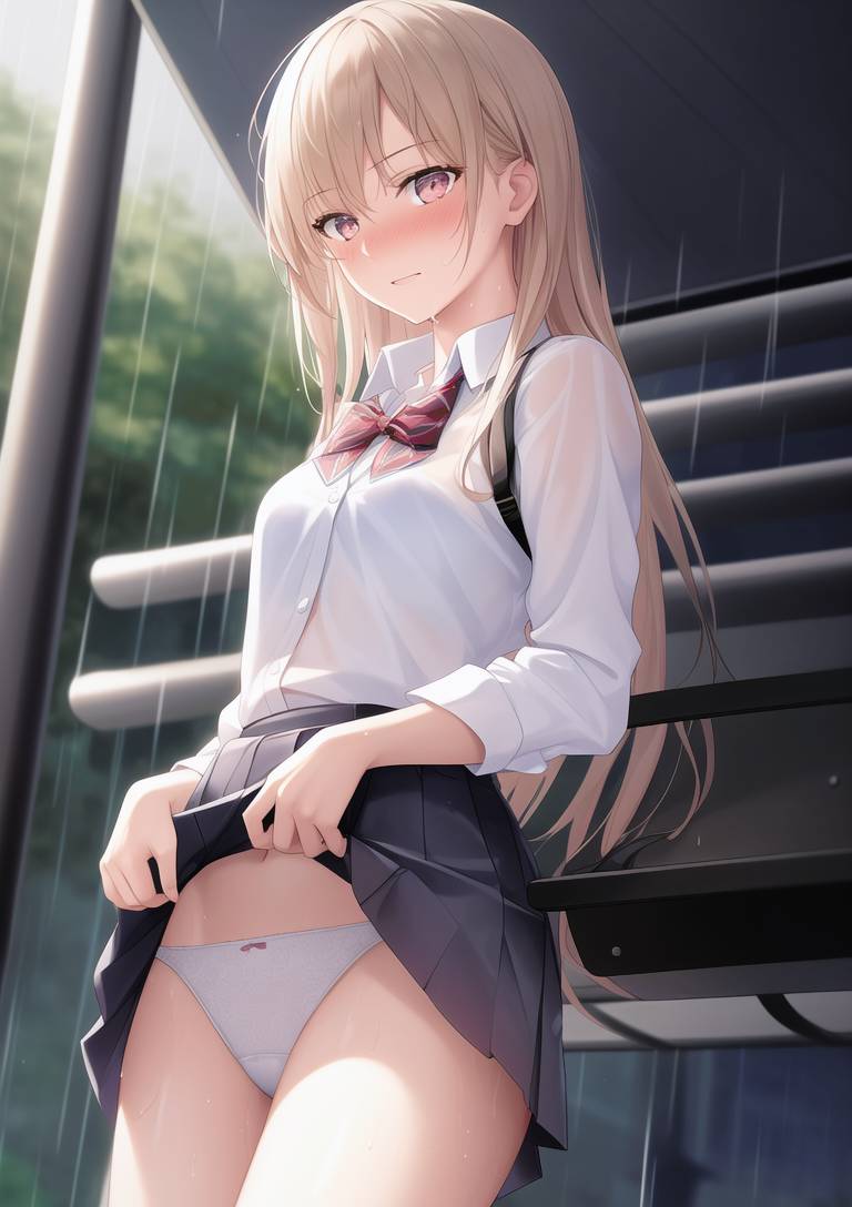 Waiting out the rain | Scrolller