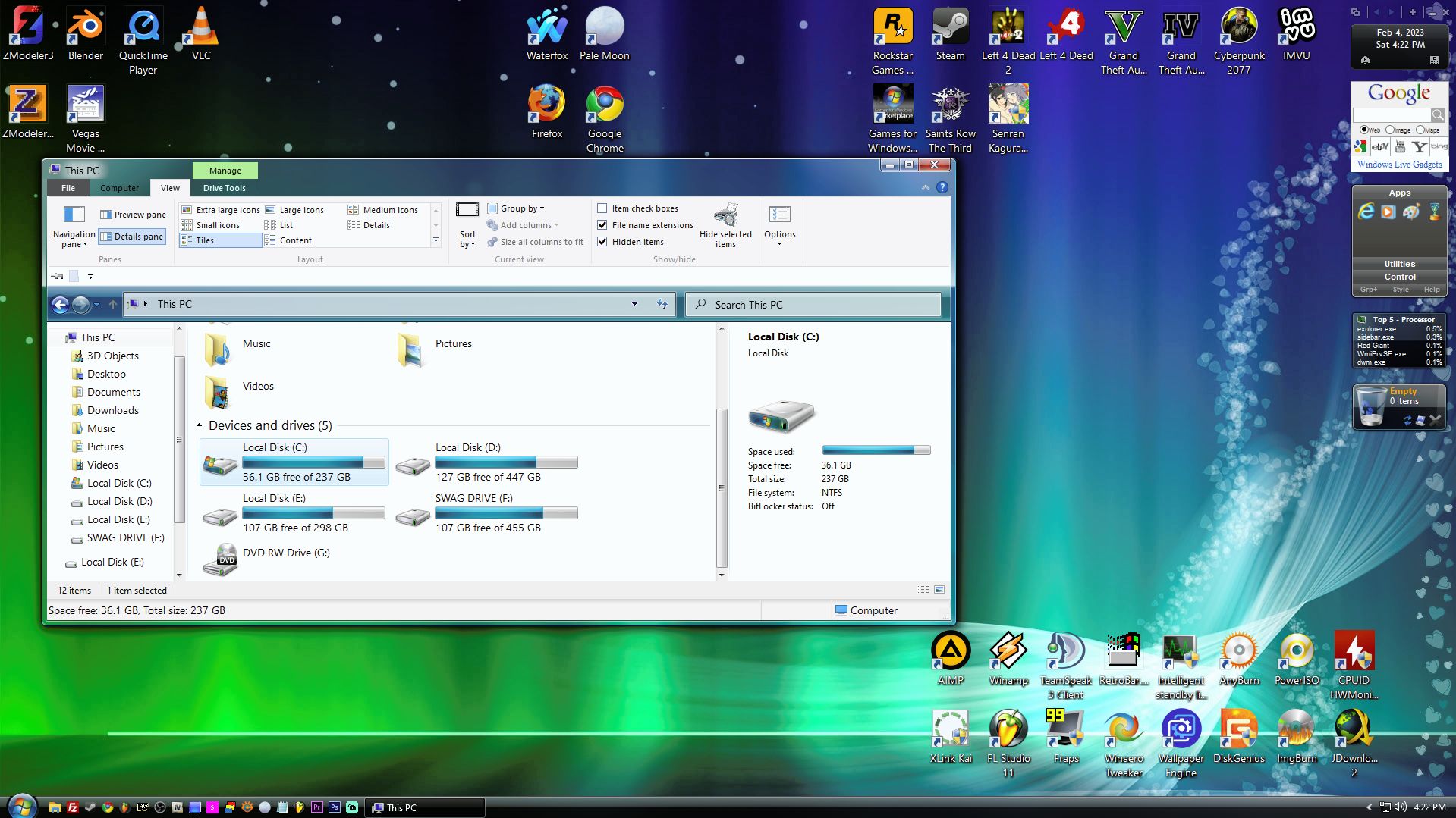 was using vista up until about 2019, then switched over to windows 10. tried my best to ...