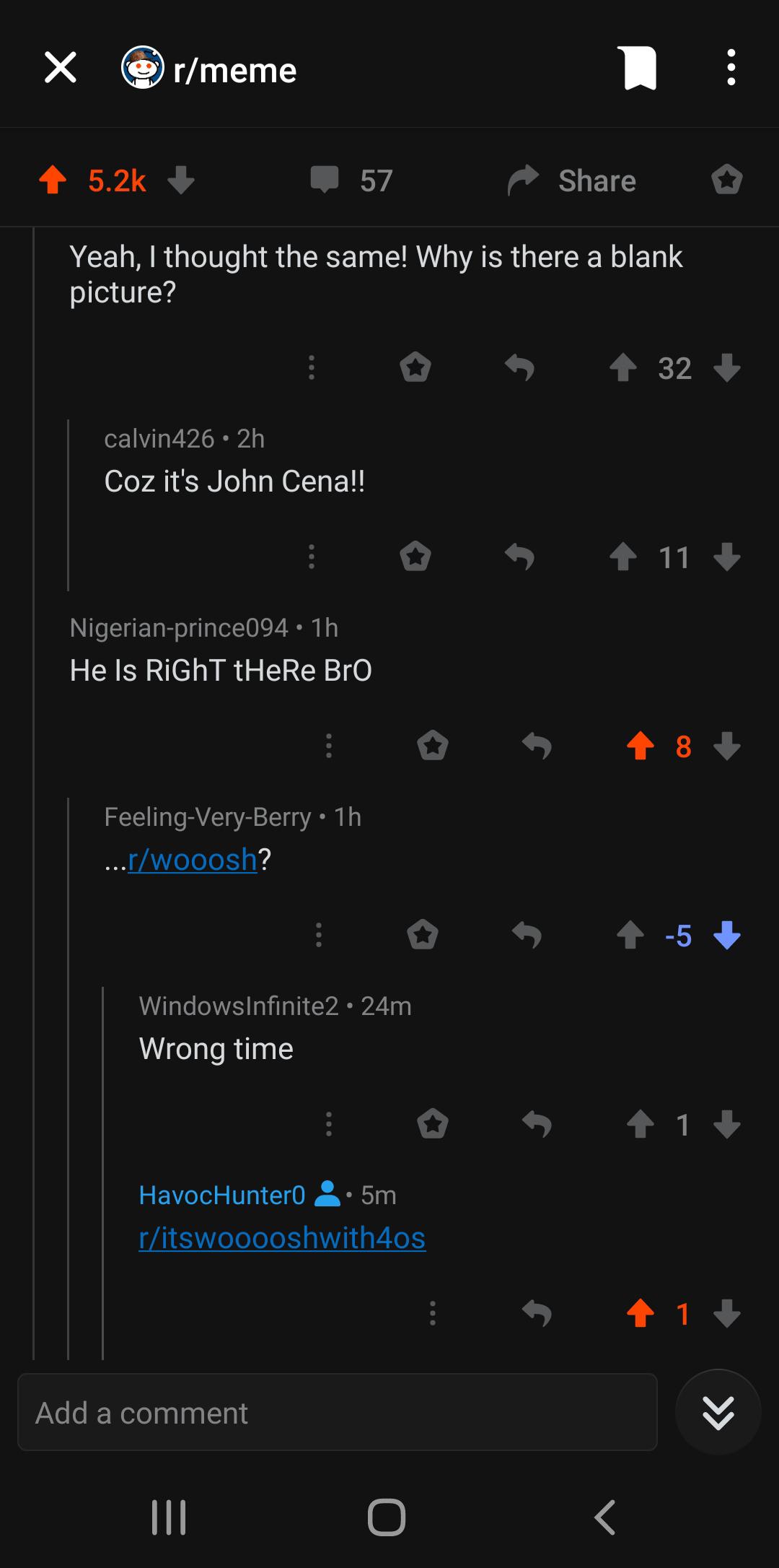 Wasn't even a proper r/woooosh | Scrolller