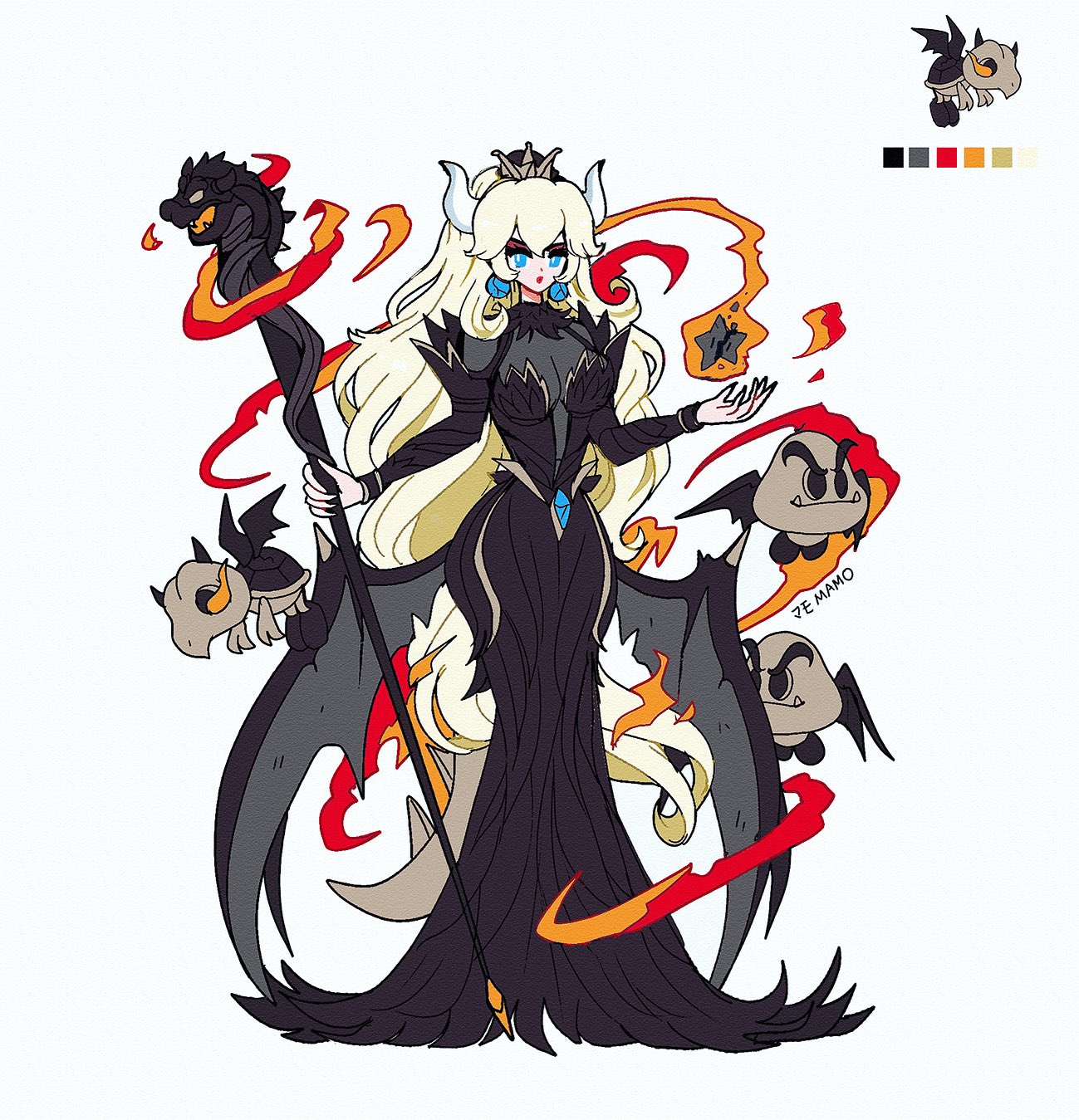 Wicked Queen of the Mushroom Kingdom [by @mamobot_art] | Scrolller