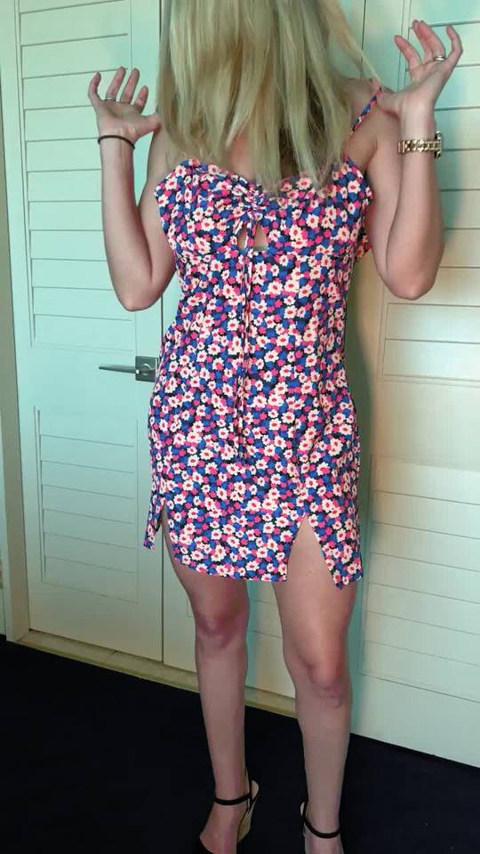 Wife wears nothing under her dress | Scrolller