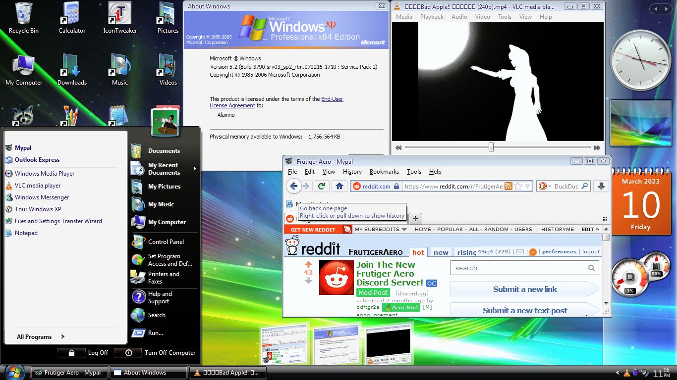 Windows XP With a Windows Vista Look | Scrolller
