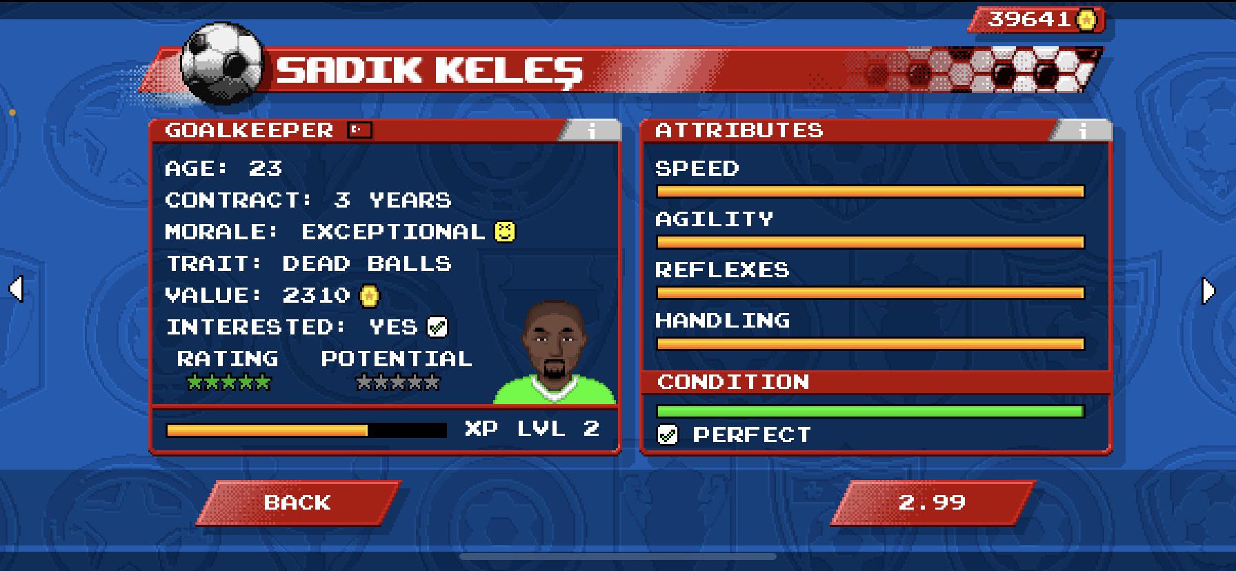 Wish this guy wasn’t a premium player. I really want to be taking corner kicks with a keeper ...