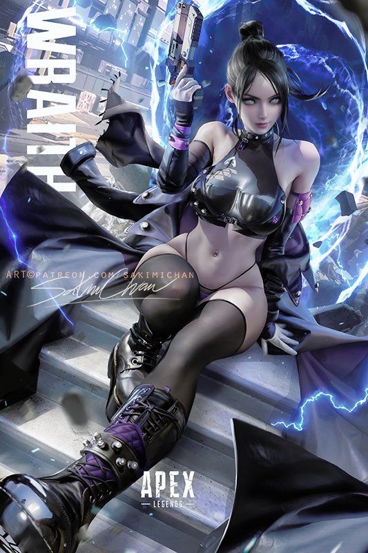 Wraith (Sakimichan) | Scrolller