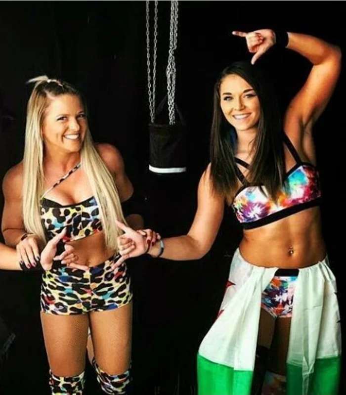 WWE Wrestlers Candice Lerae and Tegan Nox got me jerking my bbc | Scrolller