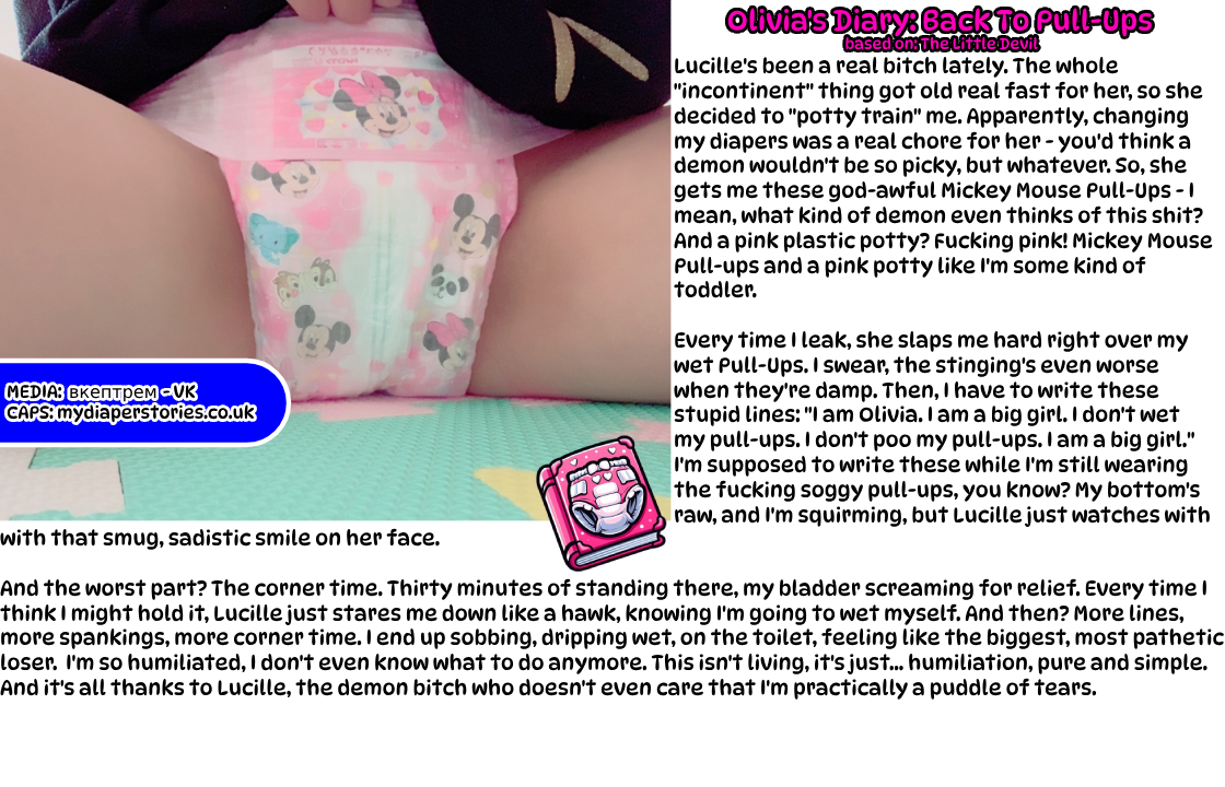 Olivia's Diary: Back to Pull-ups | Scrolller