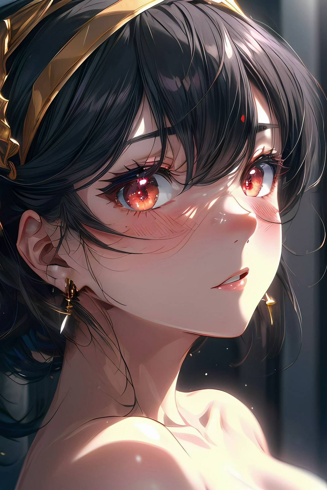 Yor Forger's beautiful face (By Berra, Yodayo Ai) | Scrolller