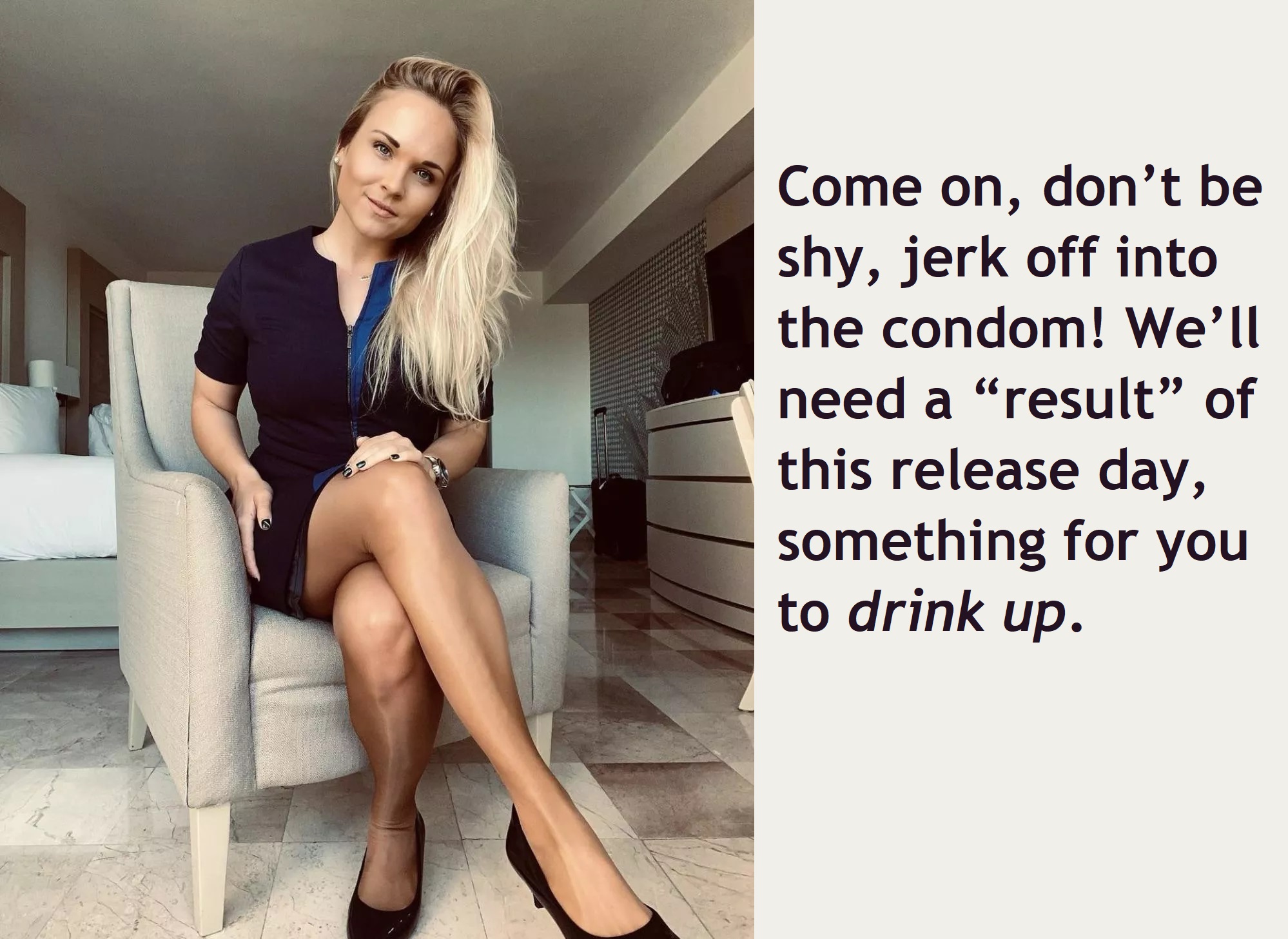 You know you will do as she says | Scrolller