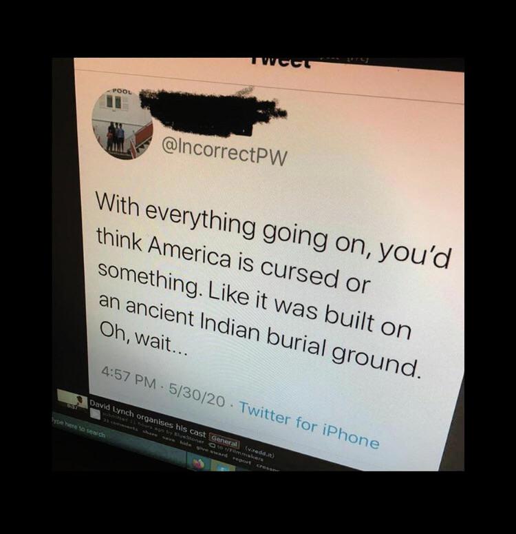 Your damn right we cursed American now you have to pay the price | Scrolller