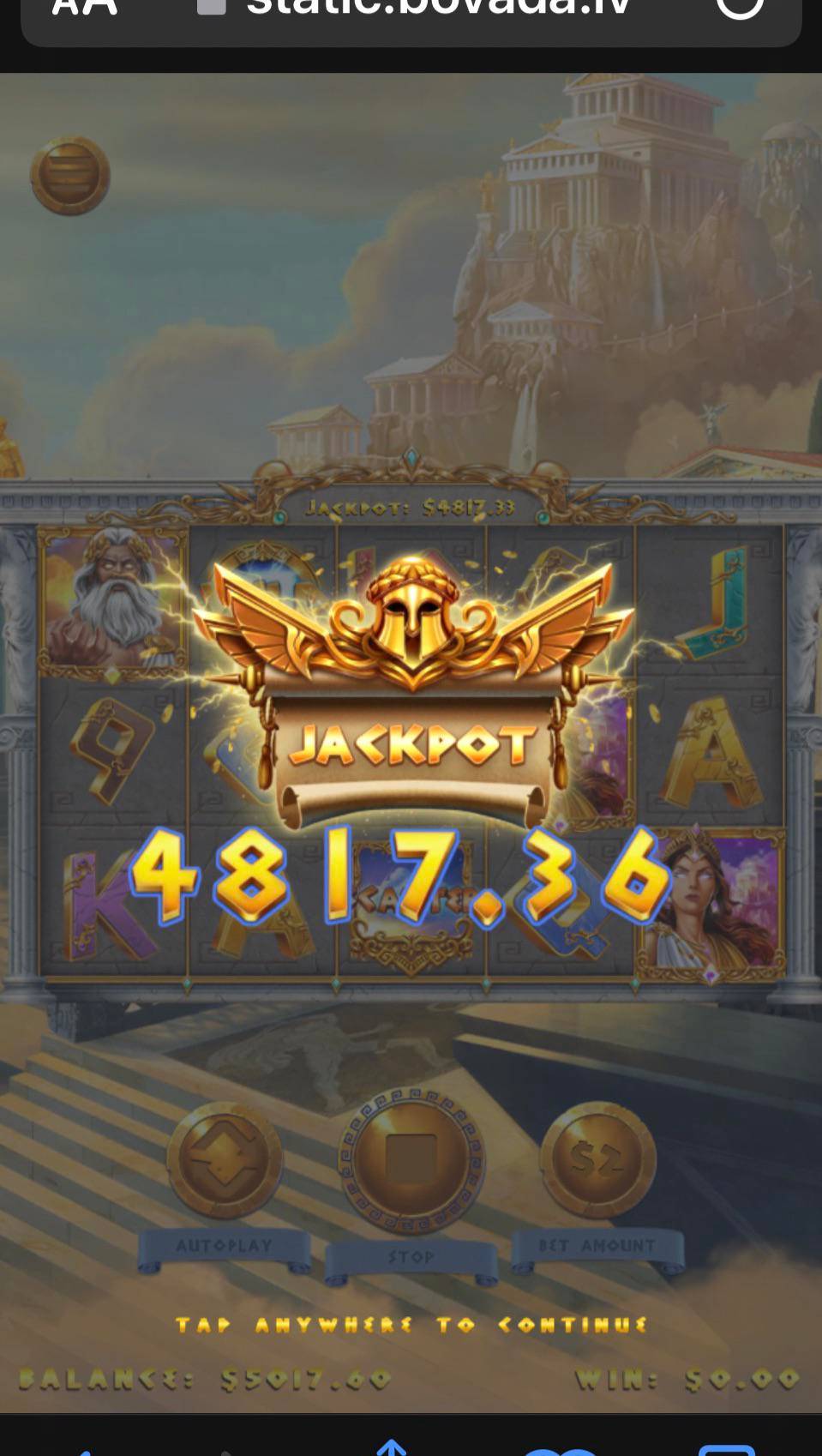 Zeus Jackpot!! | Scrolller