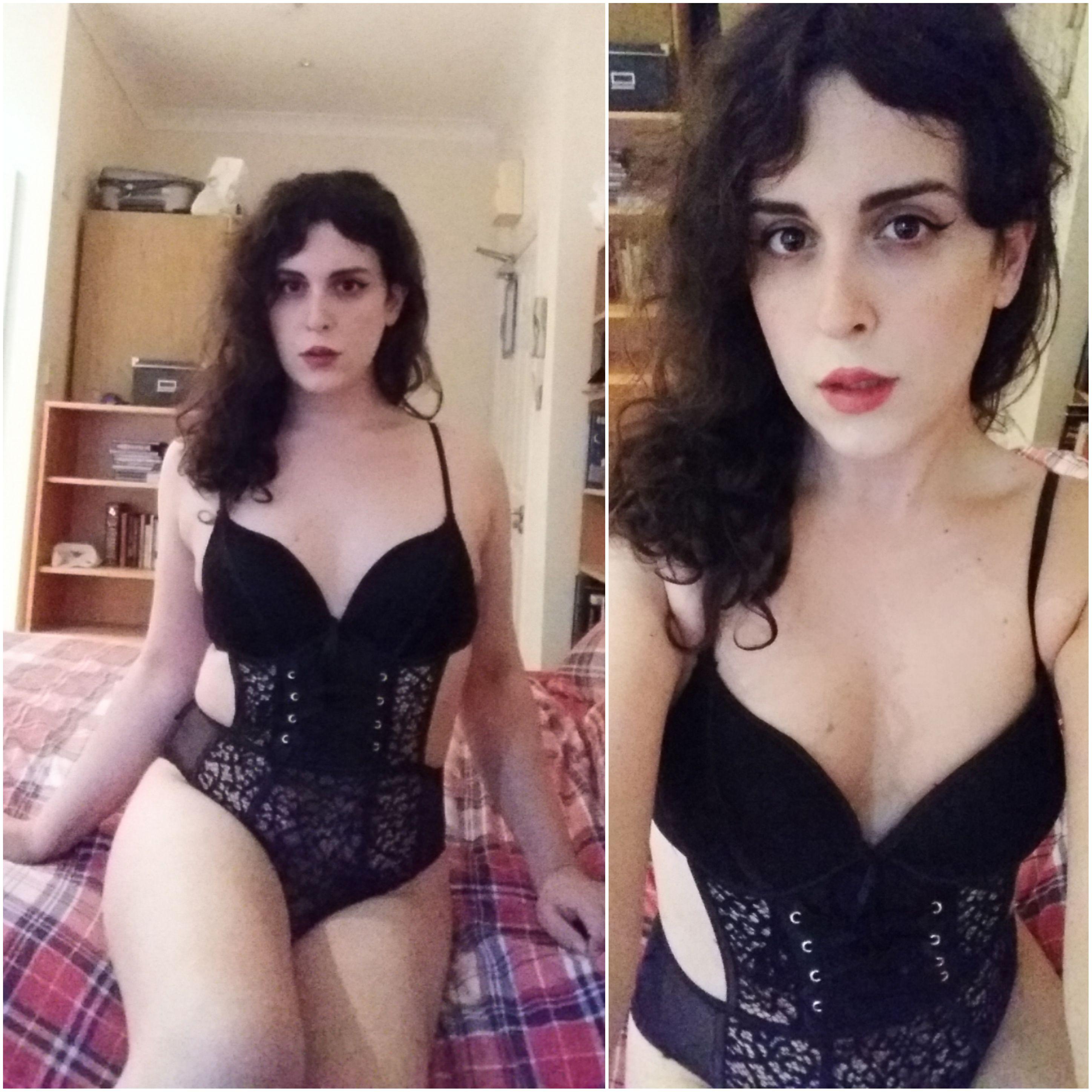 1 Year 10 months HRT. I can finally wear lingerie with some confidence. | Scrolller