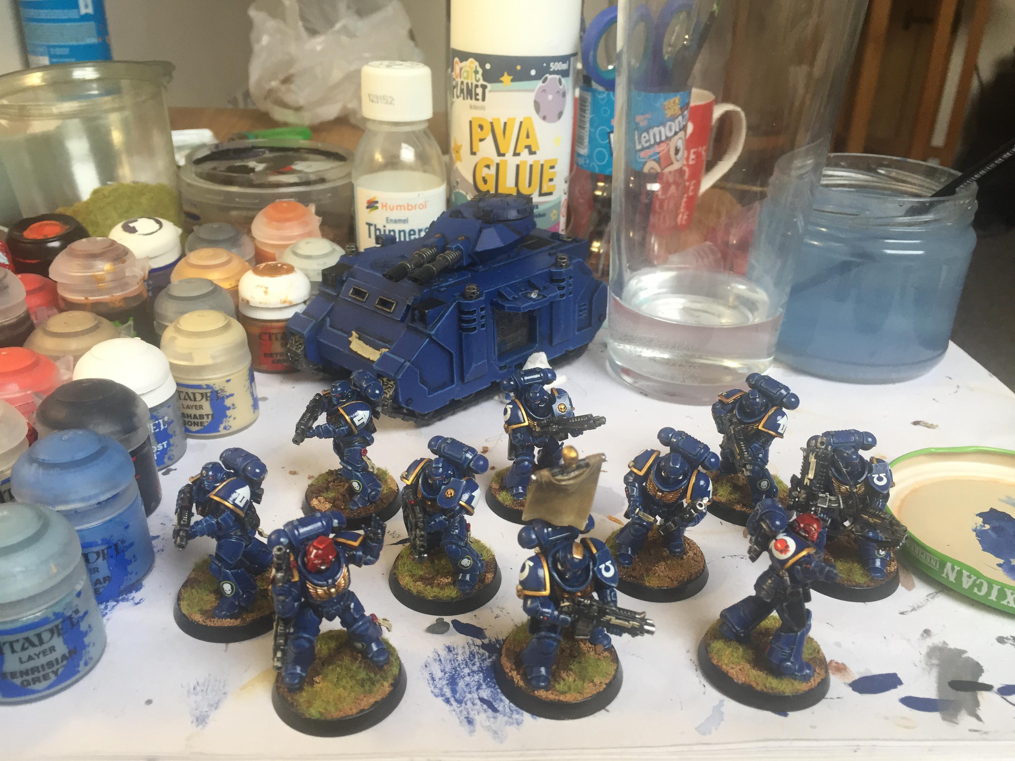 10 of the poster boys done. First squad complete! | Scrolller