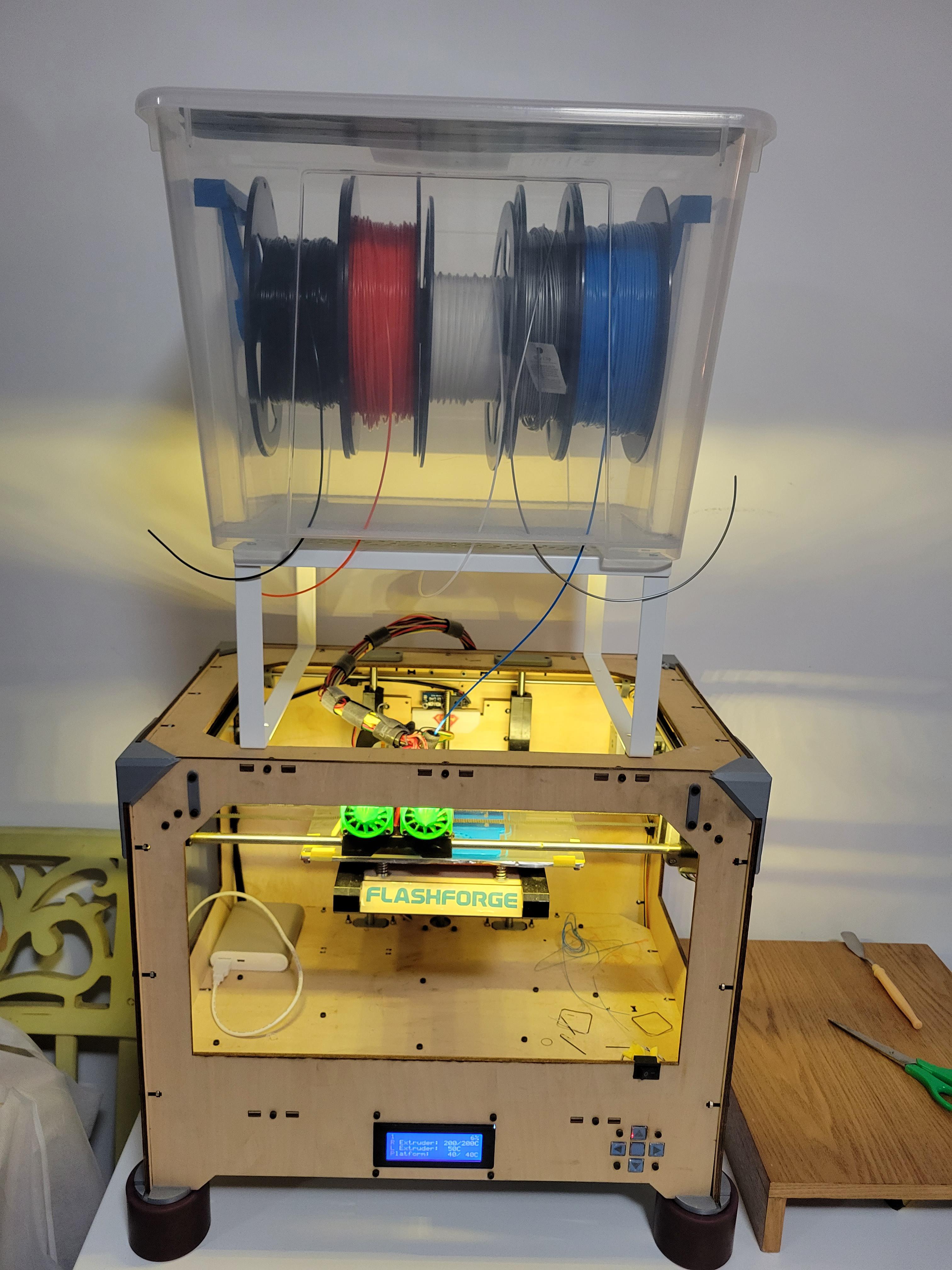 $10 Top mount Ikea filament box | Scrolller