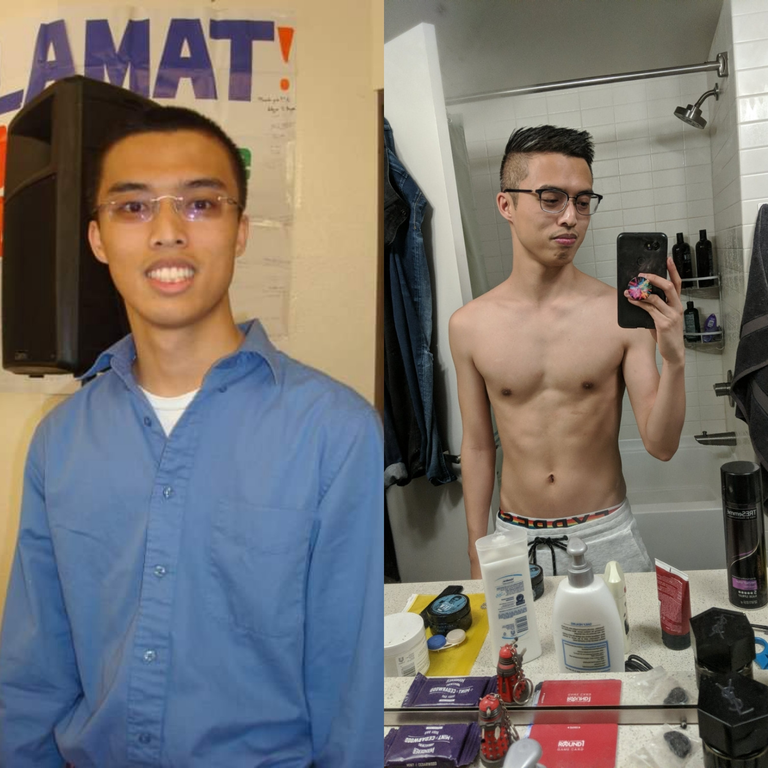 10-year challenge. Still a nerd. 🤓 | Scrolller