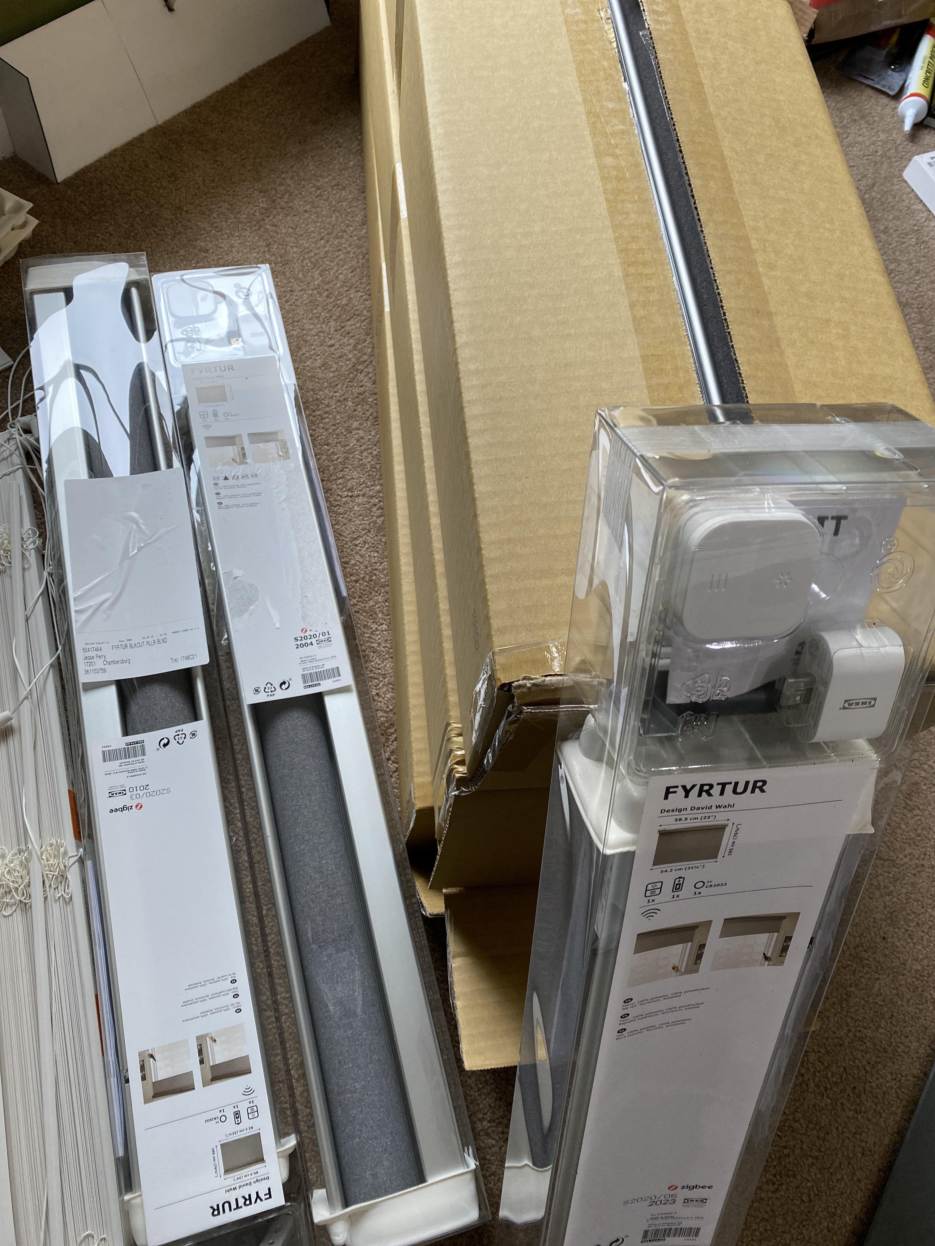 14 IKEA Fyrtur blinds to install... | Scrolller