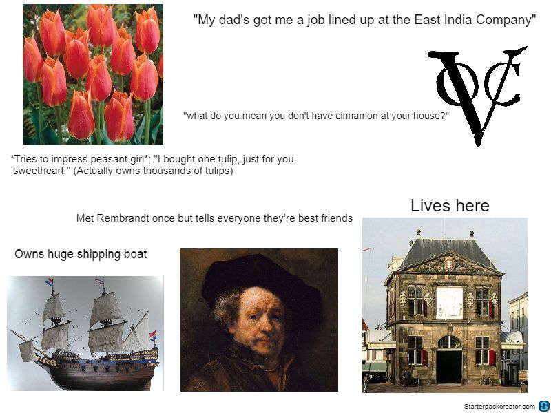 17th century Dutch fuckboy starterpack | Scrolller