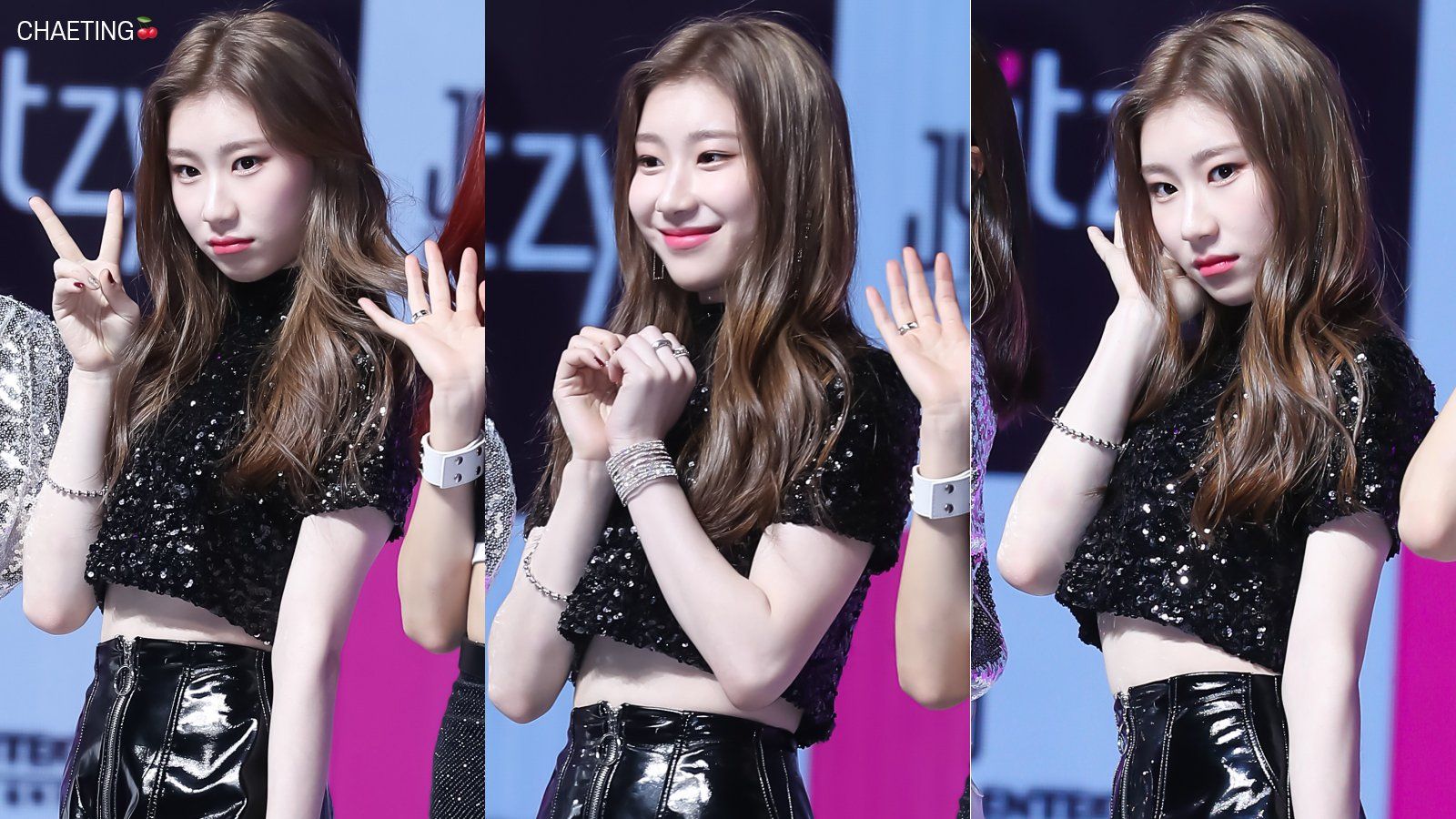 190212 Chaeryeong x 3 | Scrolller