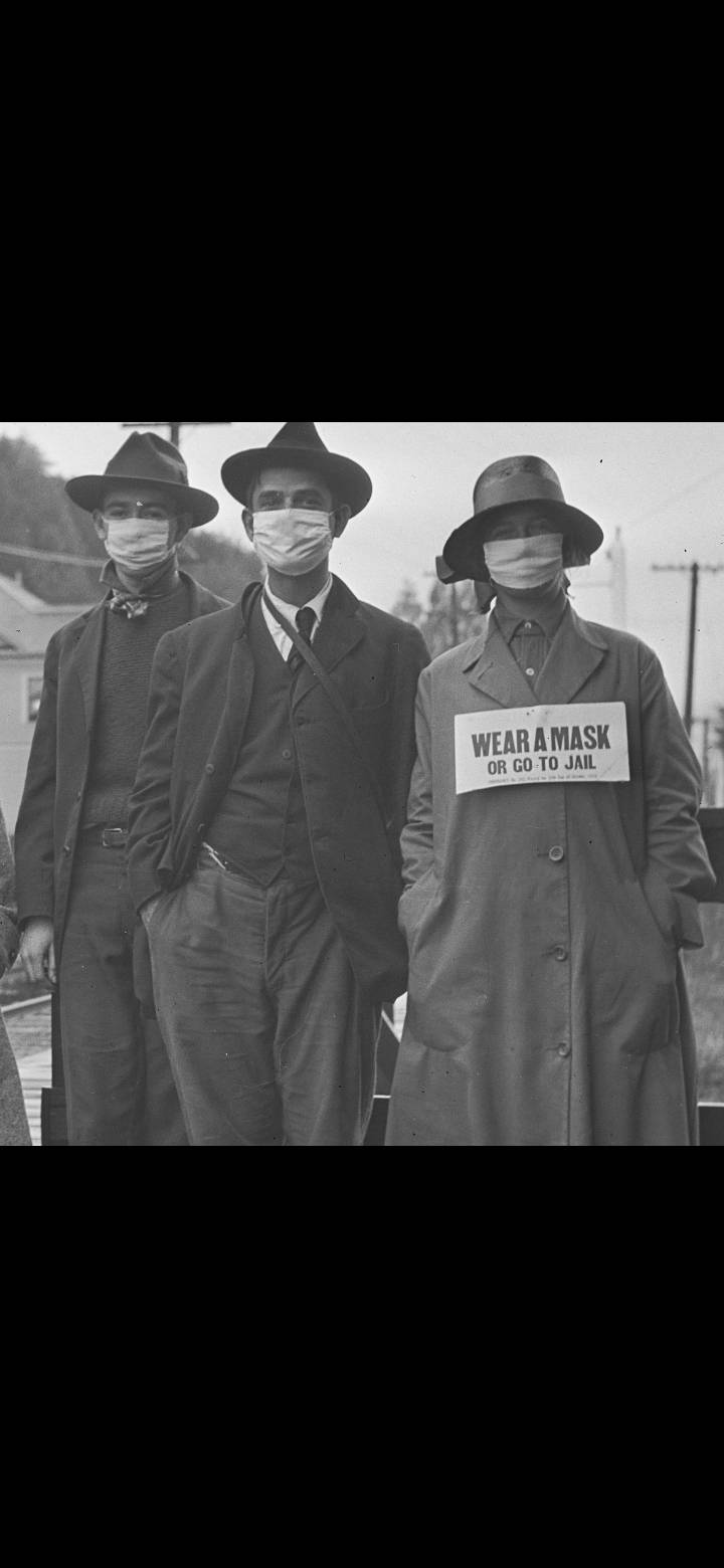 1918 Spanish Flu. :wear a mask!! | Scrolller
