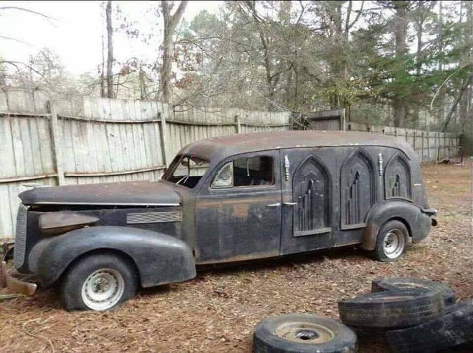 1938 Cadillac LaSalle Gothic hearse | Scrolller