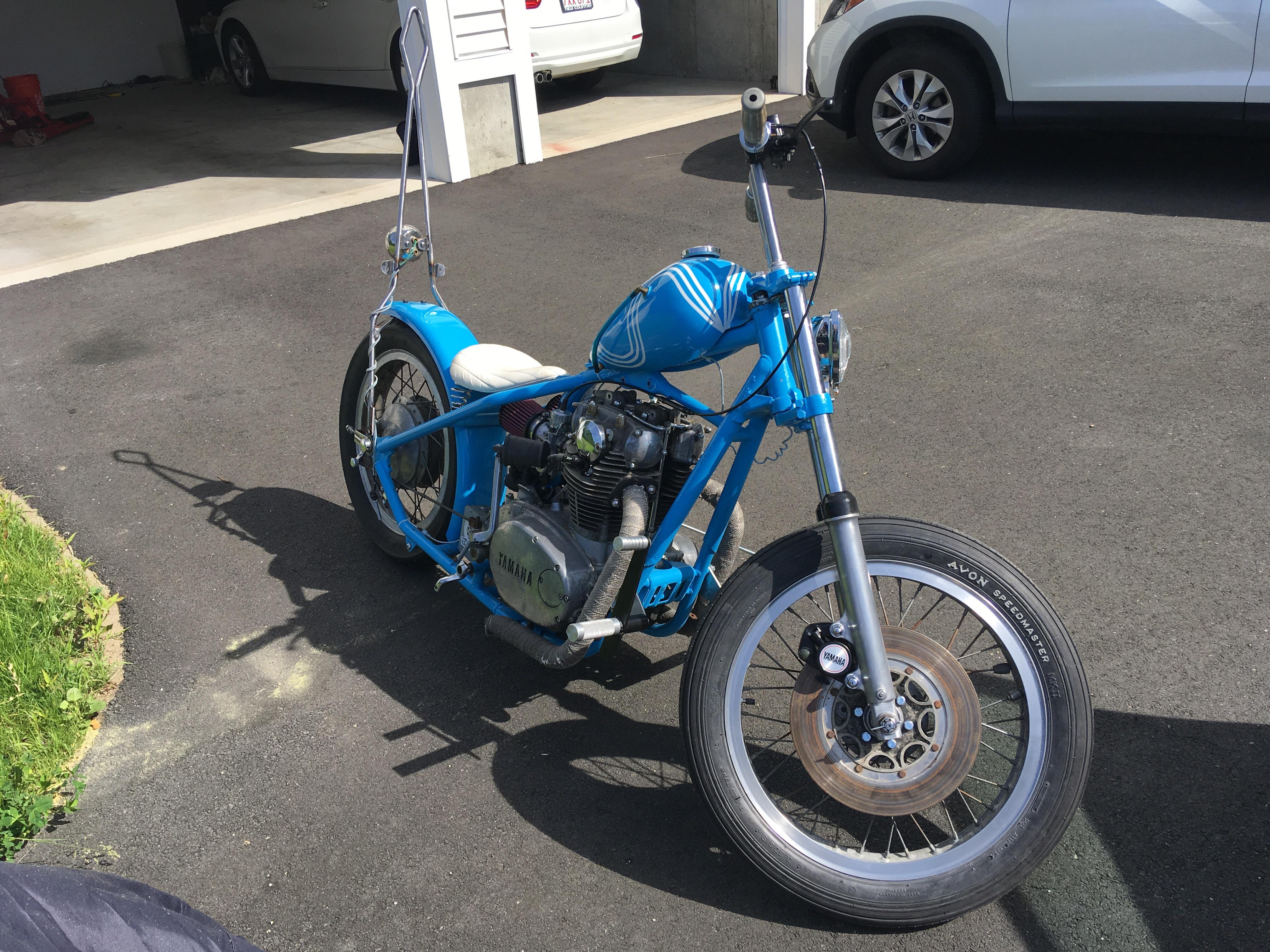 1976 XS650 Chopper | Scrolller