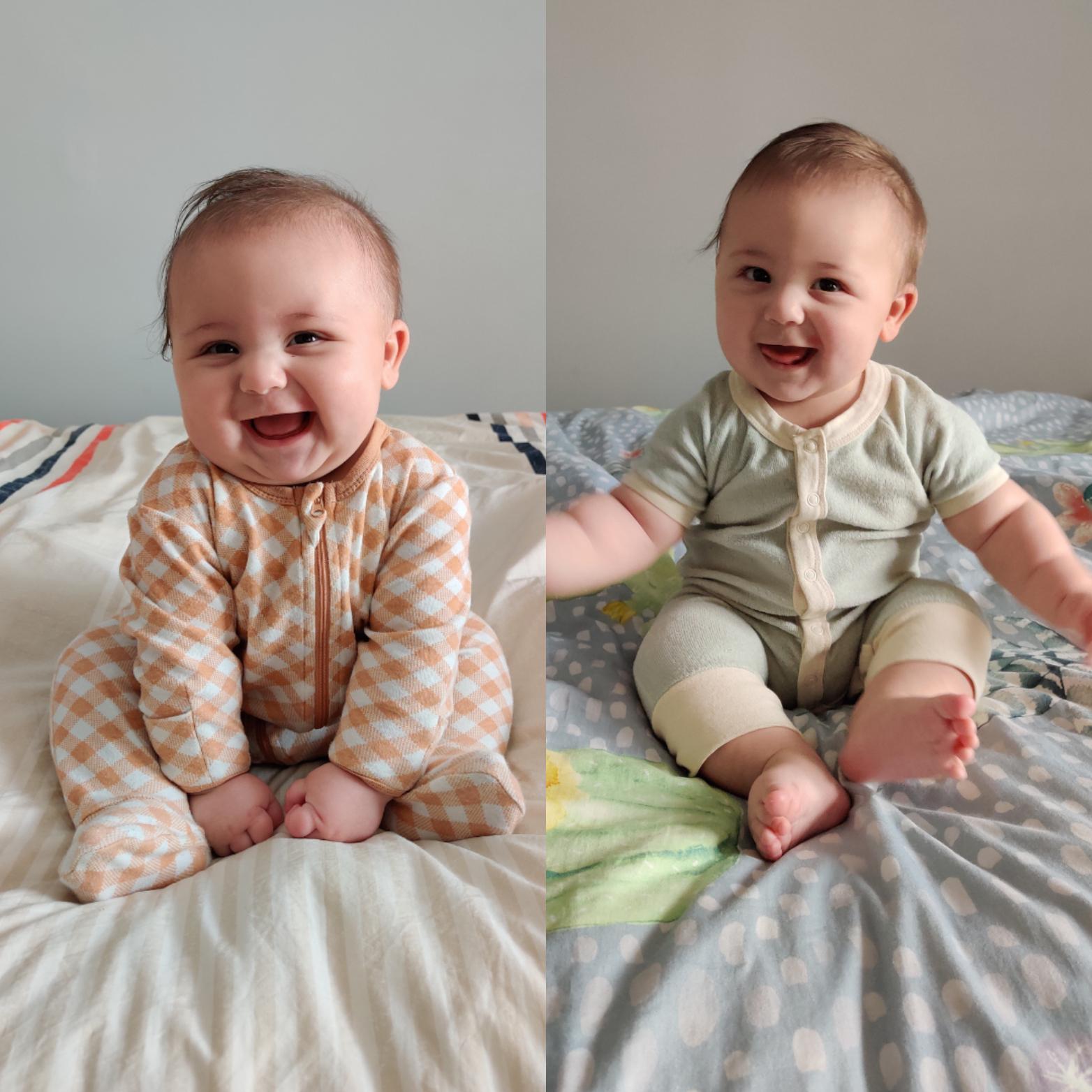2 months difference between photos. Stop growing up so fast!! | Scrolller