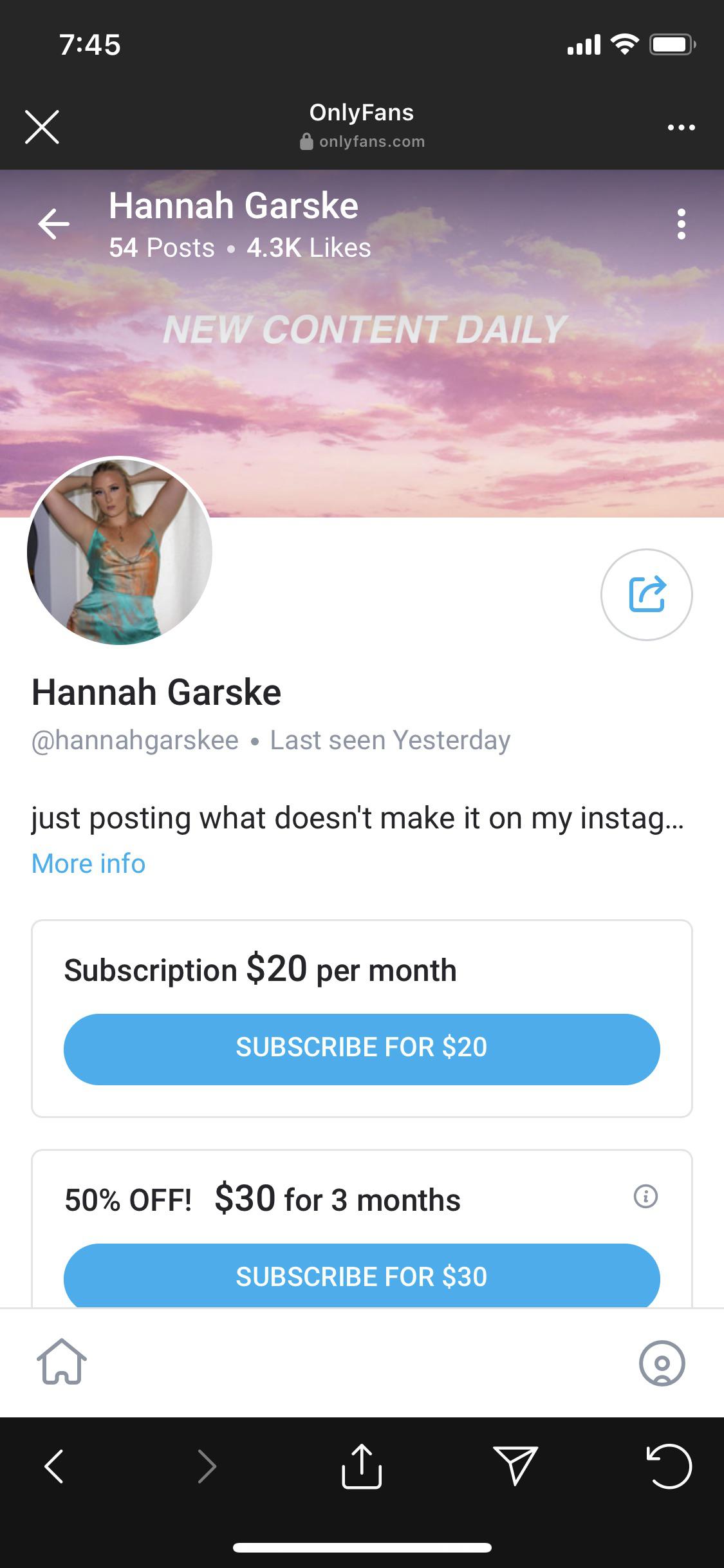 20 bucks a month? if anyone has her stuff, is it even worth it? | Scrolller