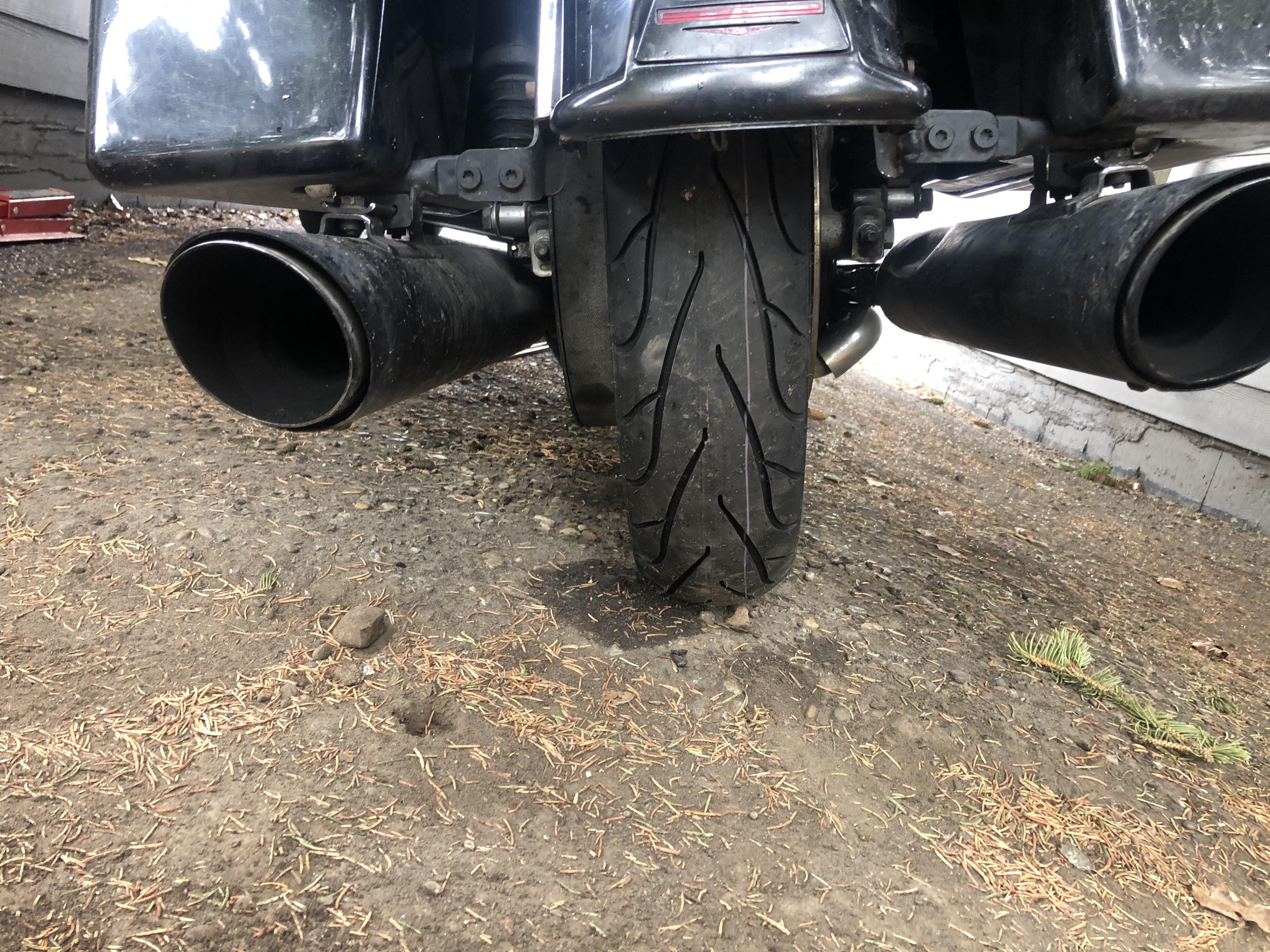 2000 FLHT wheel alignment? | Scrolller