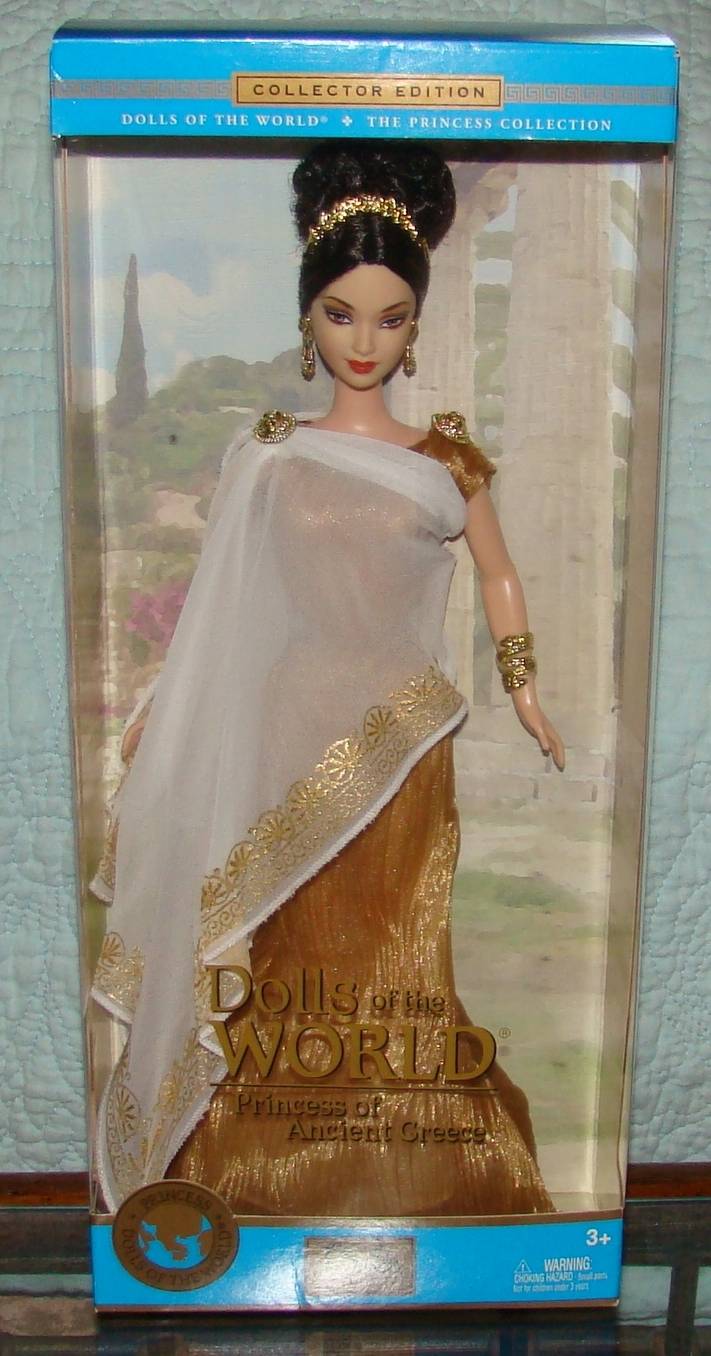 2004 Dolls Of The World, Princess of Ancient Greece from my collection. | Scrolller